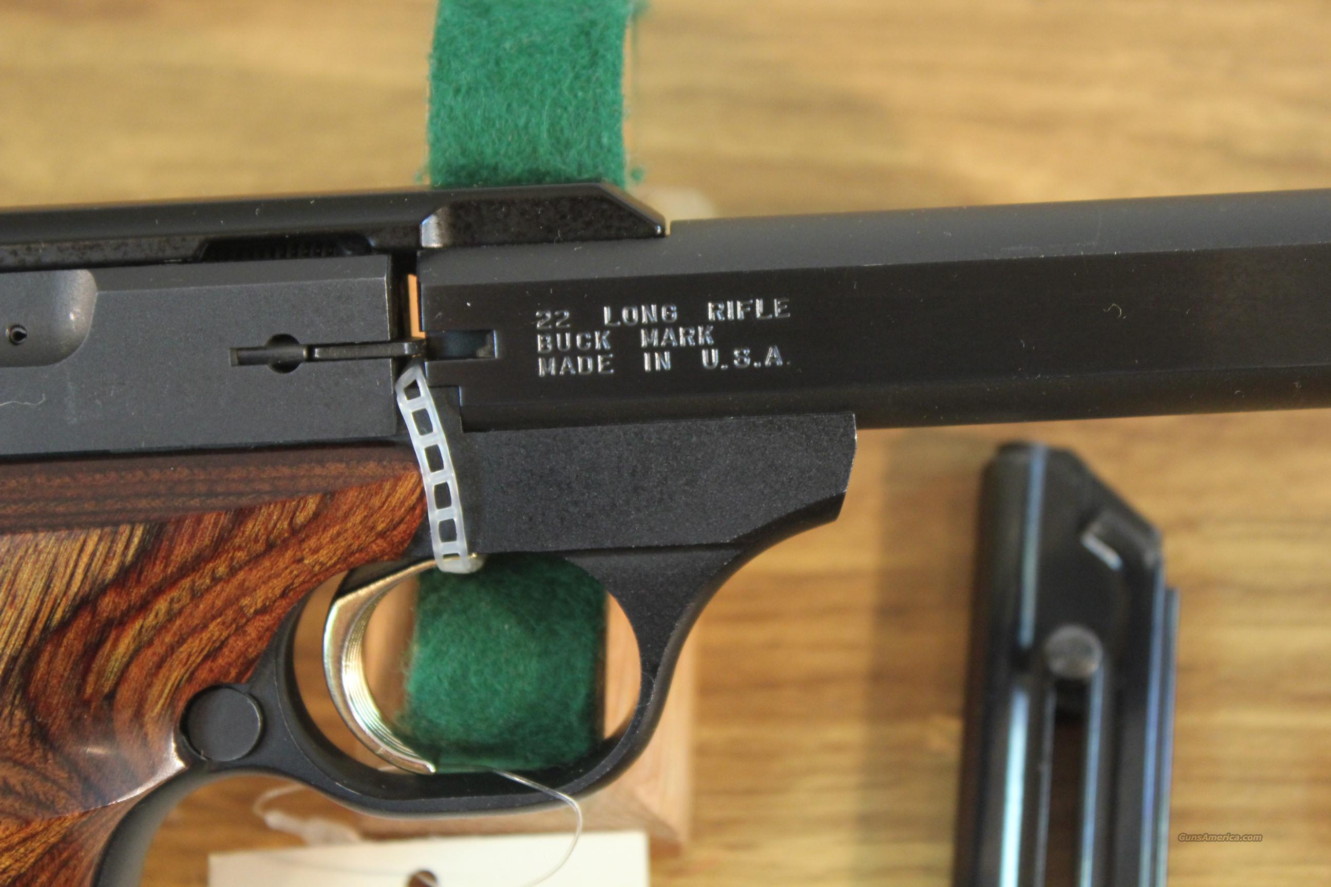 Browning Buckmark 5-1/2" .22lr wood grips for sale