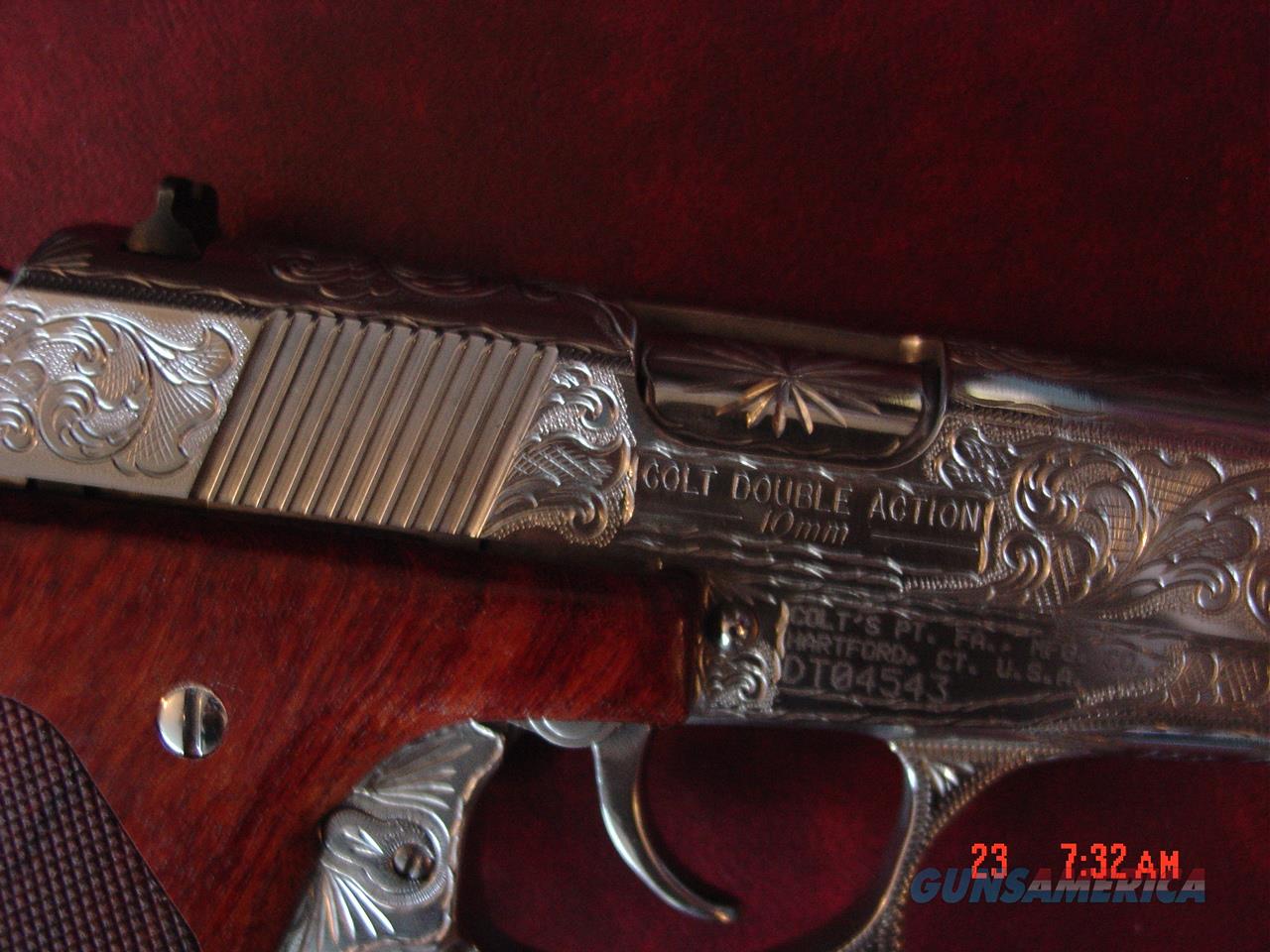 Colt Double Eagle 10MM, fully engraved & polish... for sale