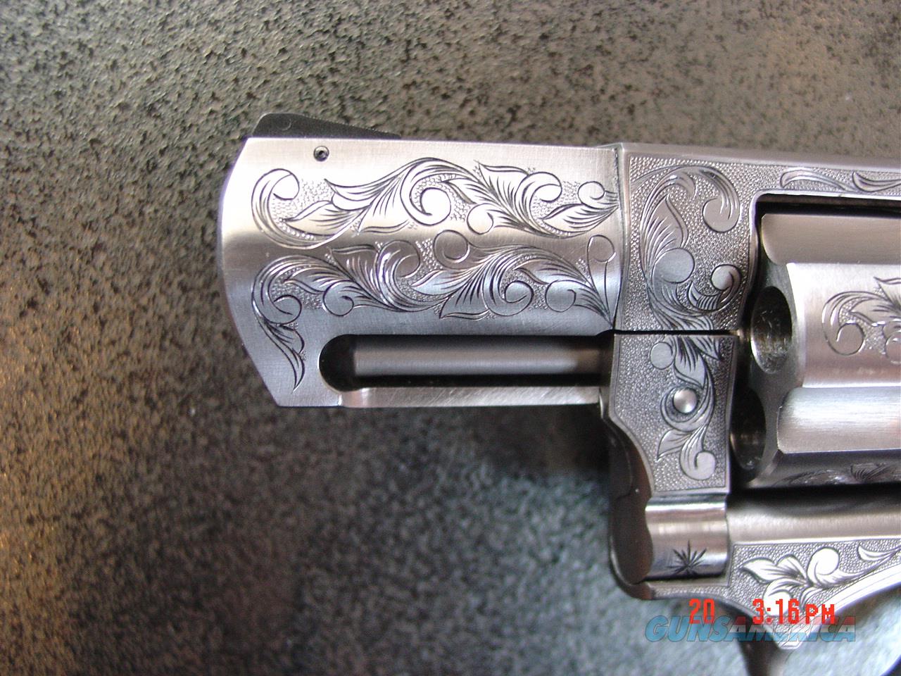 Ruger SP101,2 1/4"barrel,master engraved by Ken... for sale