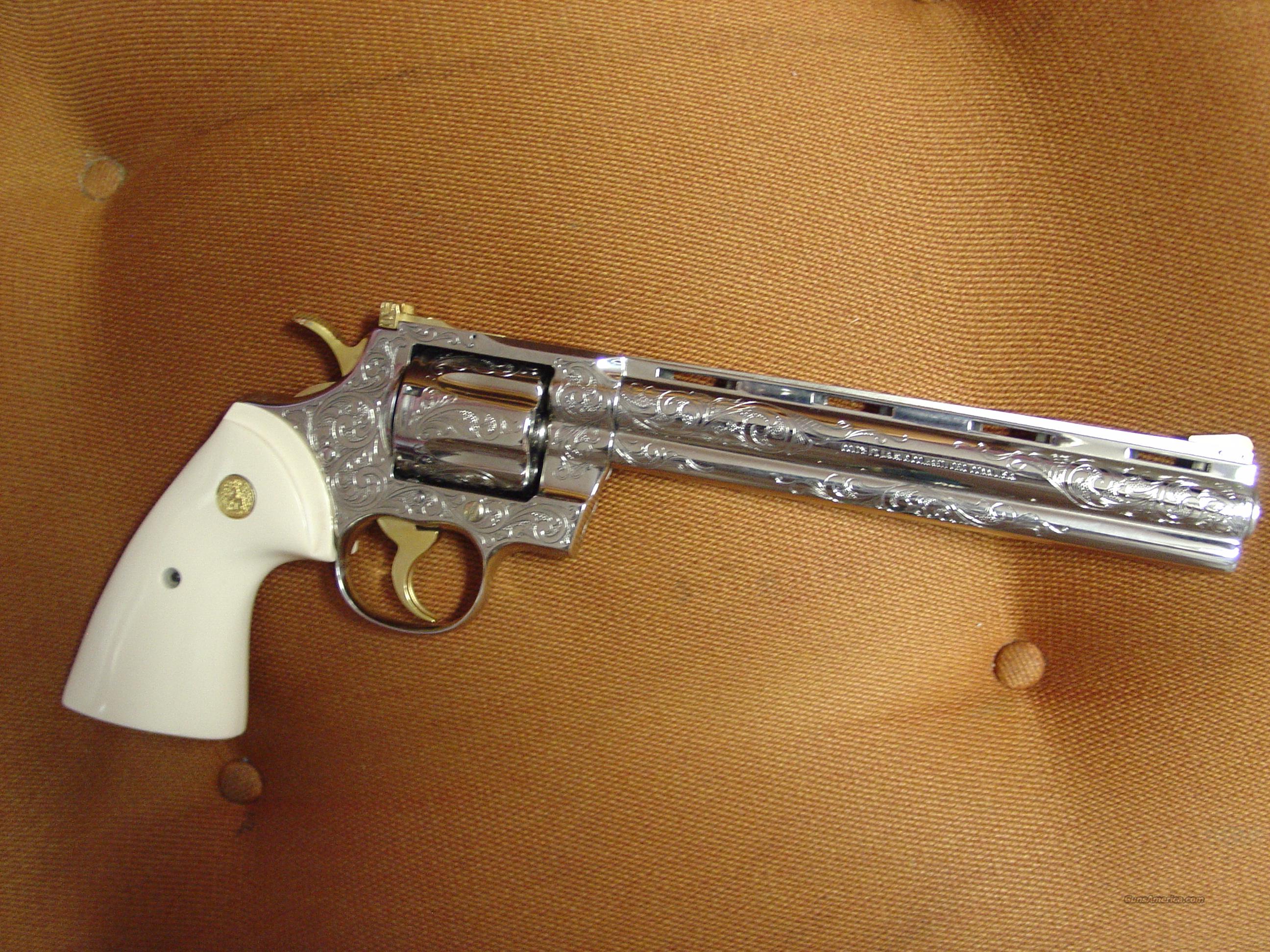 Colt Python,1974,357 Magnum,8" barrel,fully pla... for sale