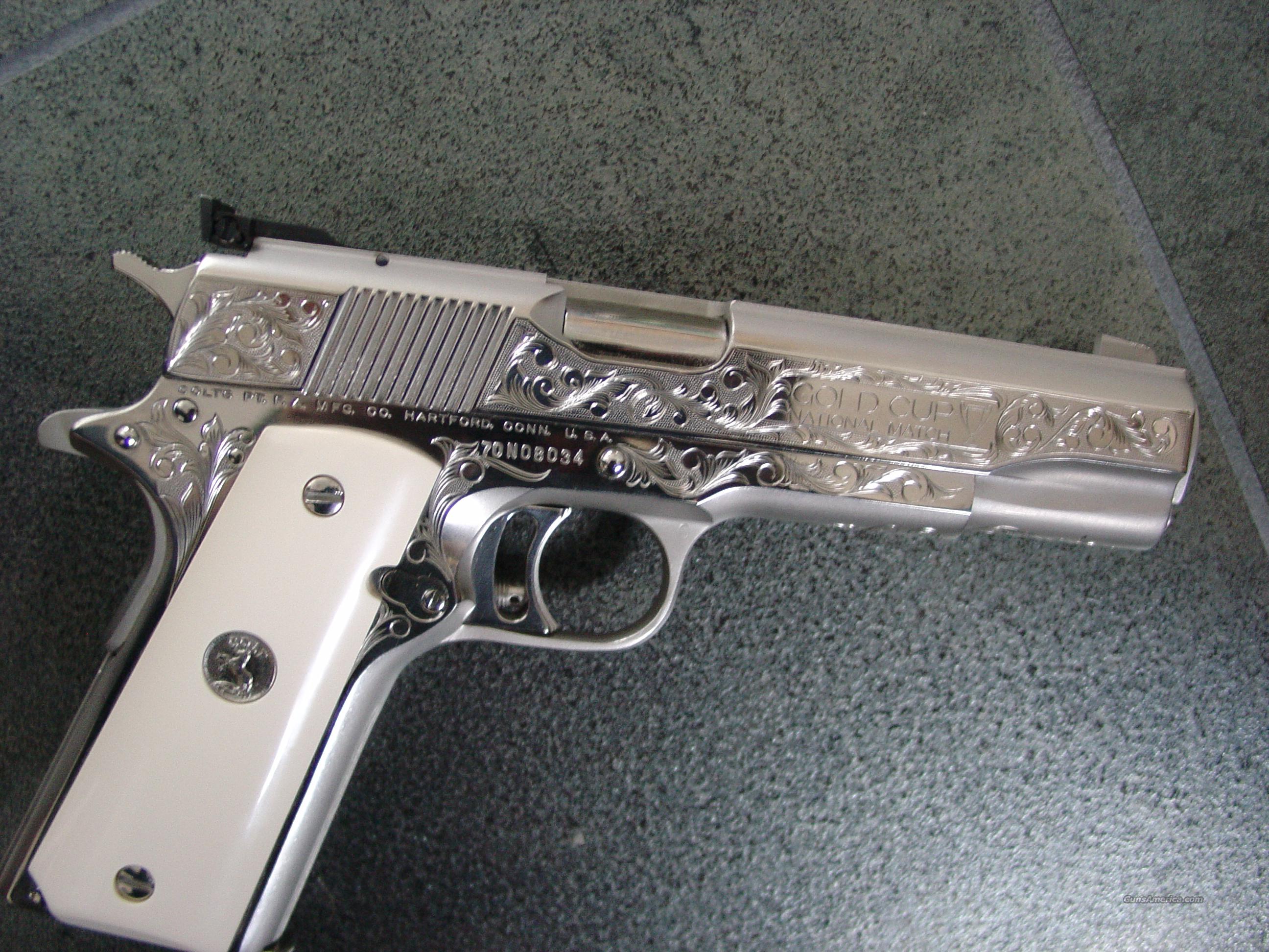 Colt 1911,45 acp,Gold Cup National Match,refini... for sale