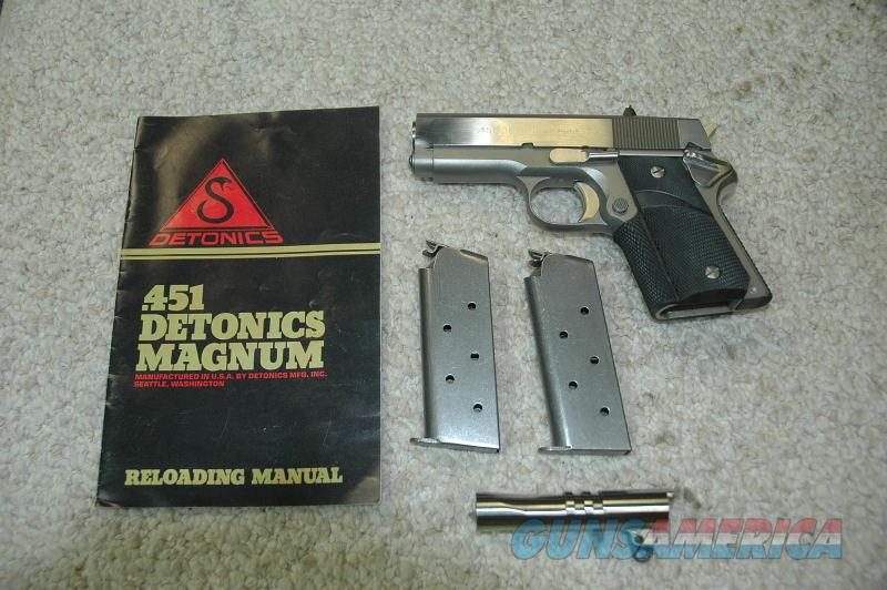 Detonics MK VI .451 Magnum & 45 ACP... for sale at Gunsamerica.com ...