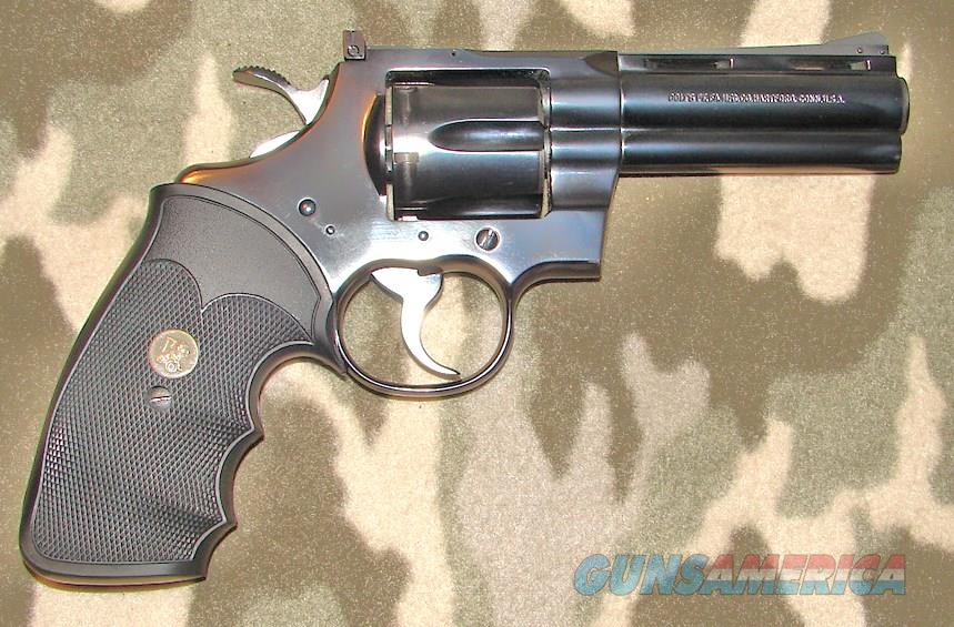 Colt Python 4" Blue for sale at Gunsamerica.com: 945367804