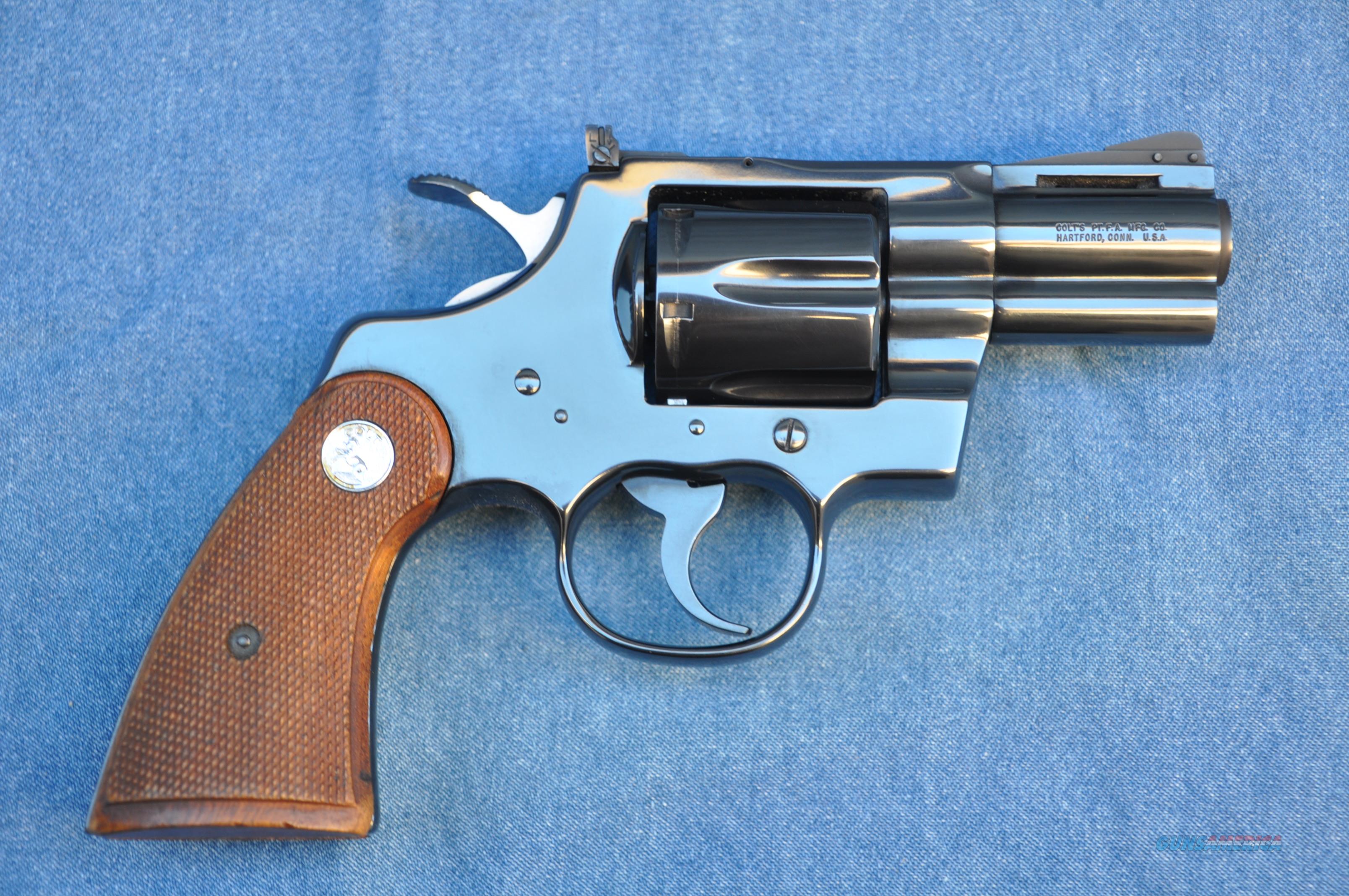 COLT Python 2-1/2" Royal Blue, mfg ... for sale at Gunsamerica.com ...