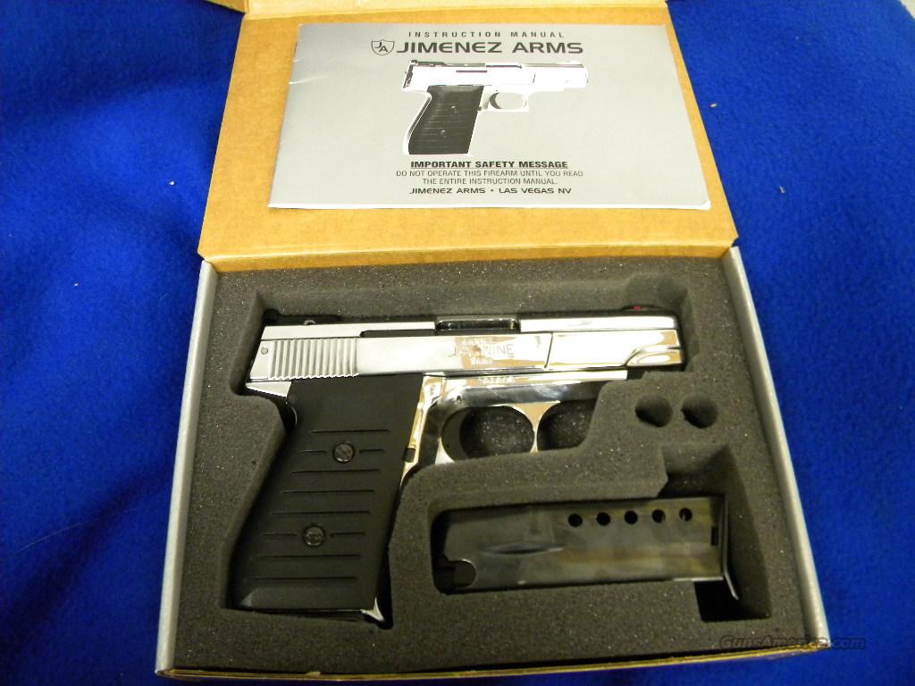 Used Jimenez JA Nine 9mm Chrome for sale at Gunsamerica.com: 913229898