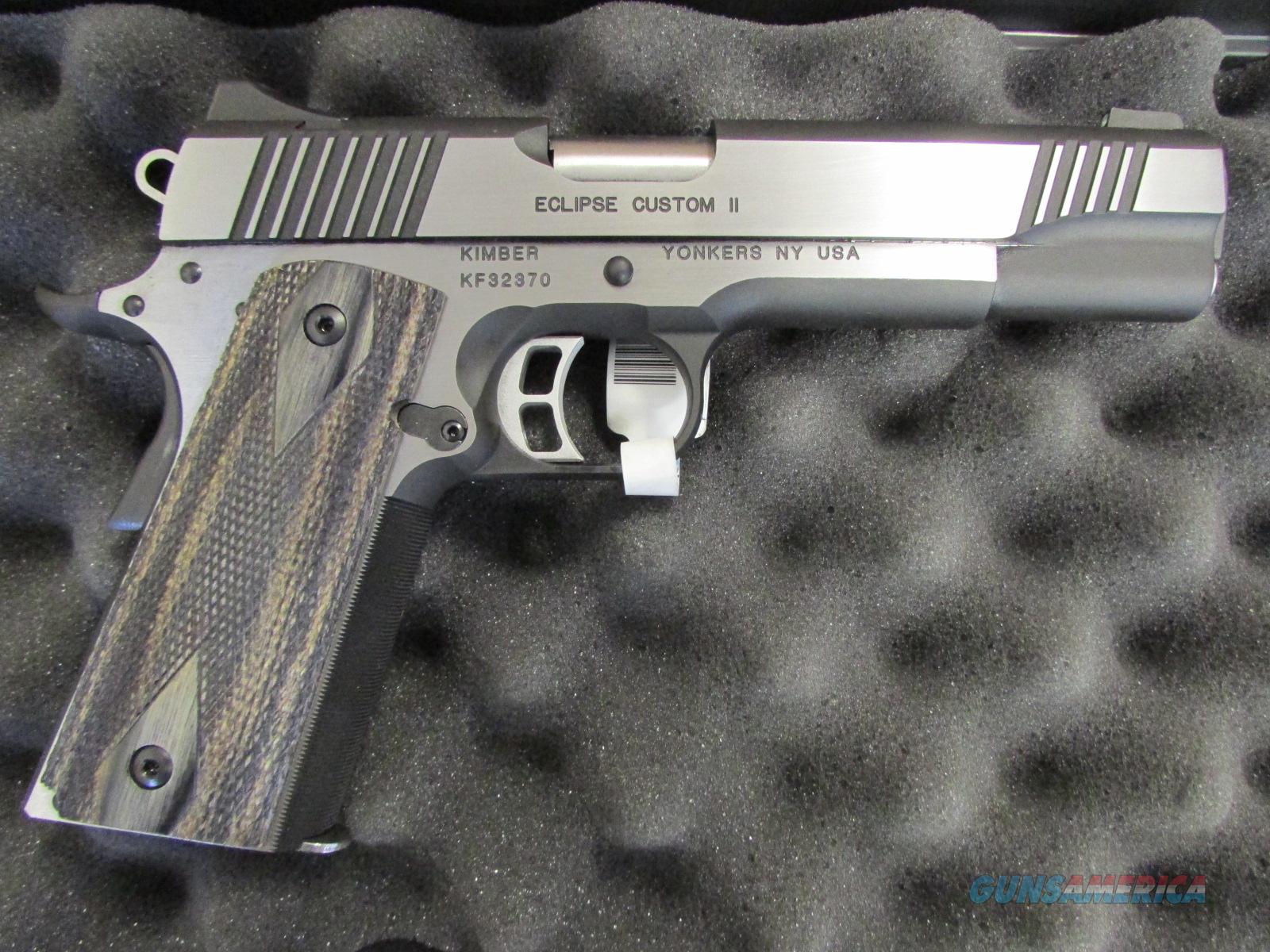 Kimber Eclipse Custom II Stainless ... for sale at Gunsamerica.com ...