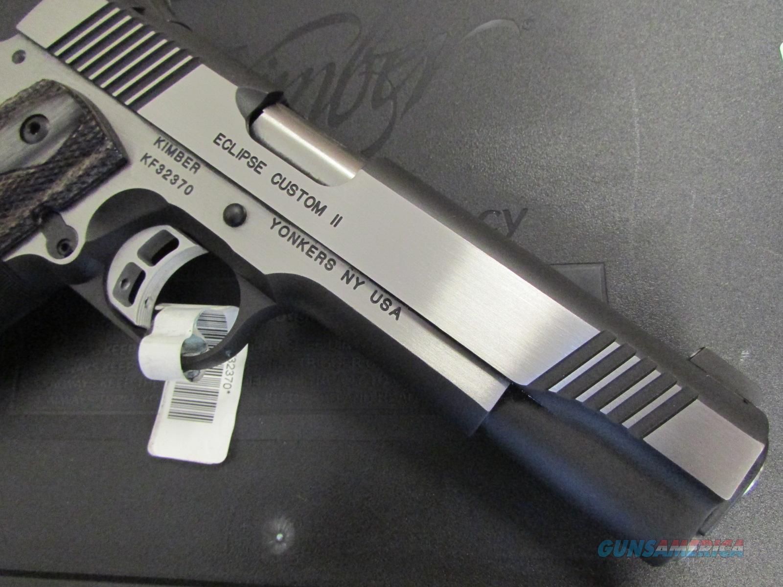 Kimber Eclipse Custom II Stainless ... for sale at Gunsamerica.com ...
