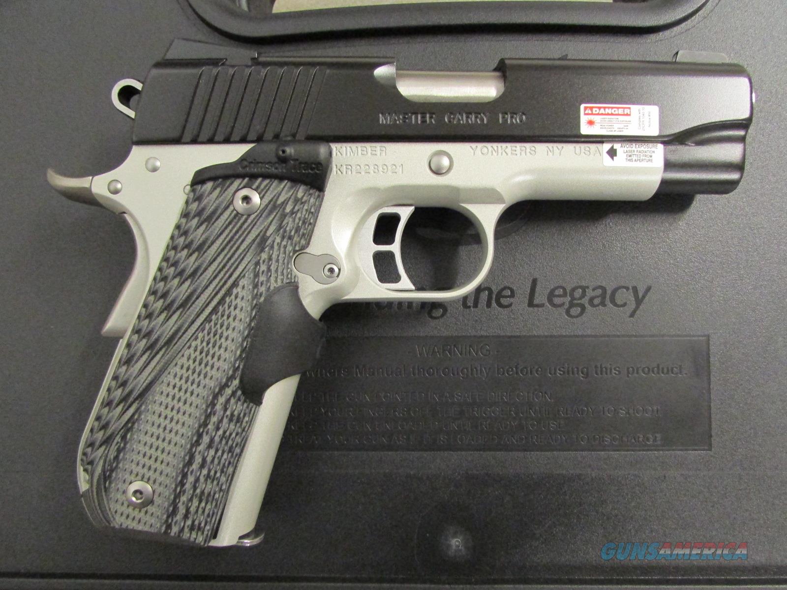 Kimber Master Carry Pro Commander-S... for sale at Gunsamerica.com ...