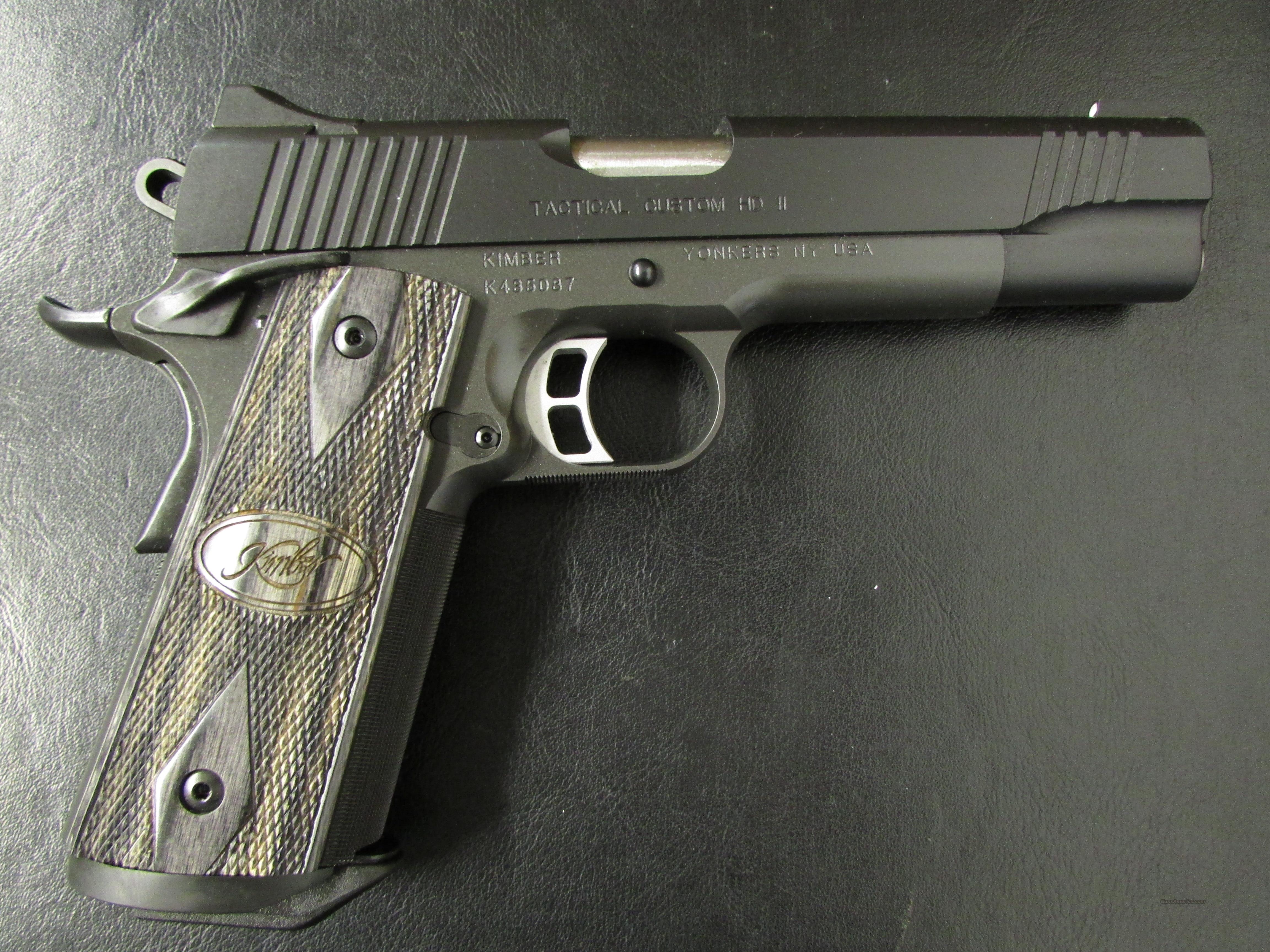 Kimber Tactical Custom HD II 1911 .... for sale at Gunsamerica.com ...