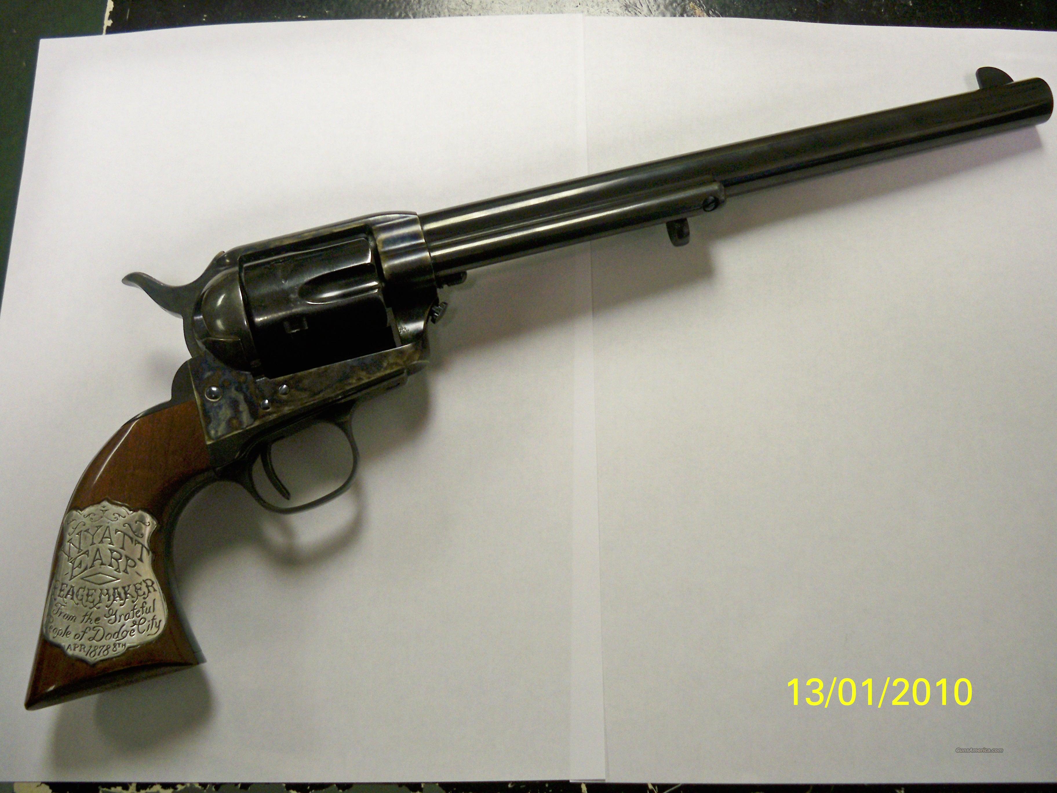 Colt Peacemaker Wyatt Earp