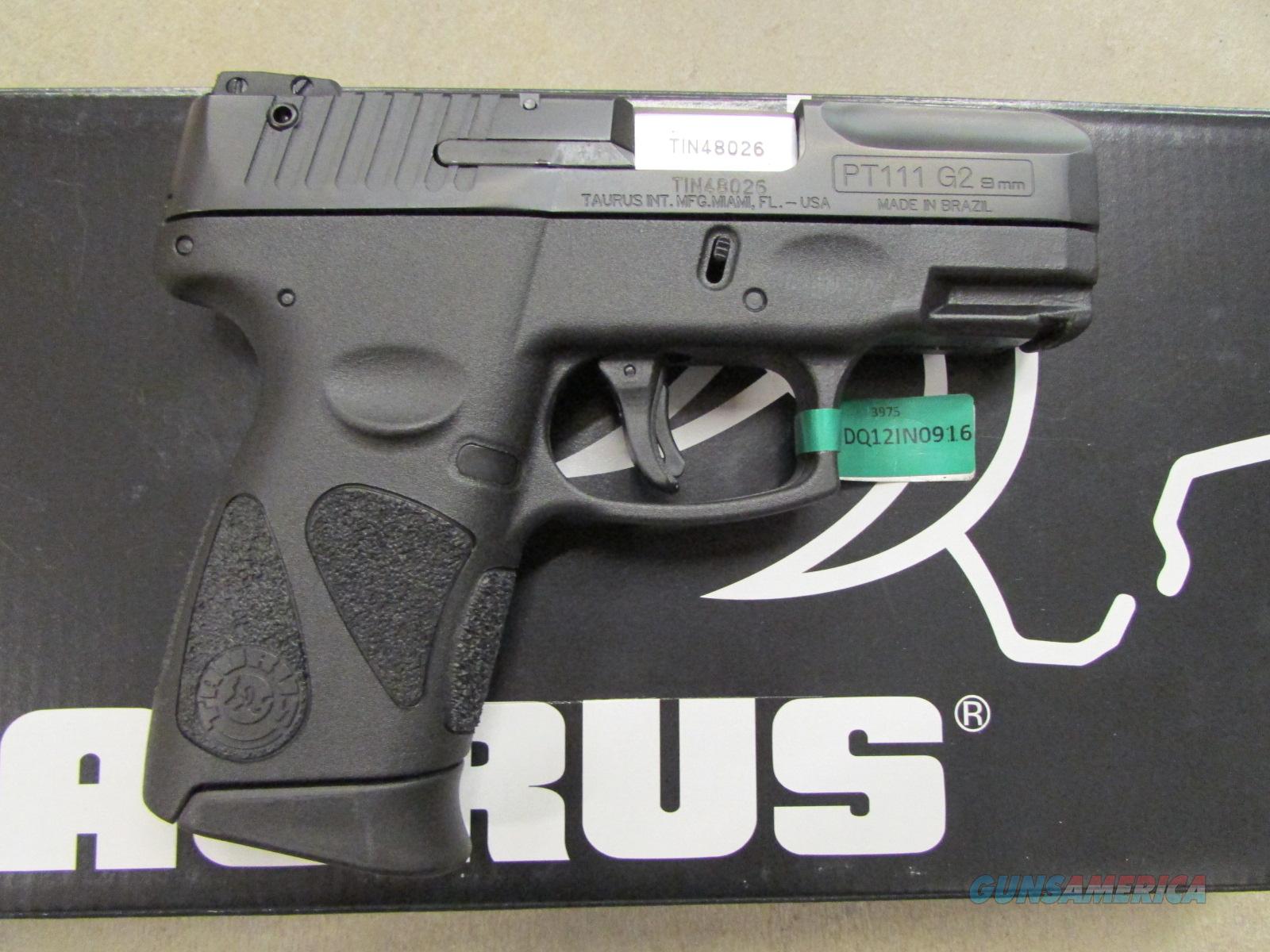 TAURUS PT111 MILLENNIUM G2 9MM 12 R... for sale at Gunsamerica.com ...