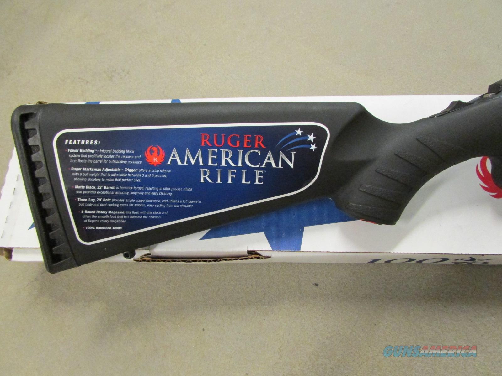 Ruger American Left-Handed Black Co... for sale at Gunsamerica.com ...