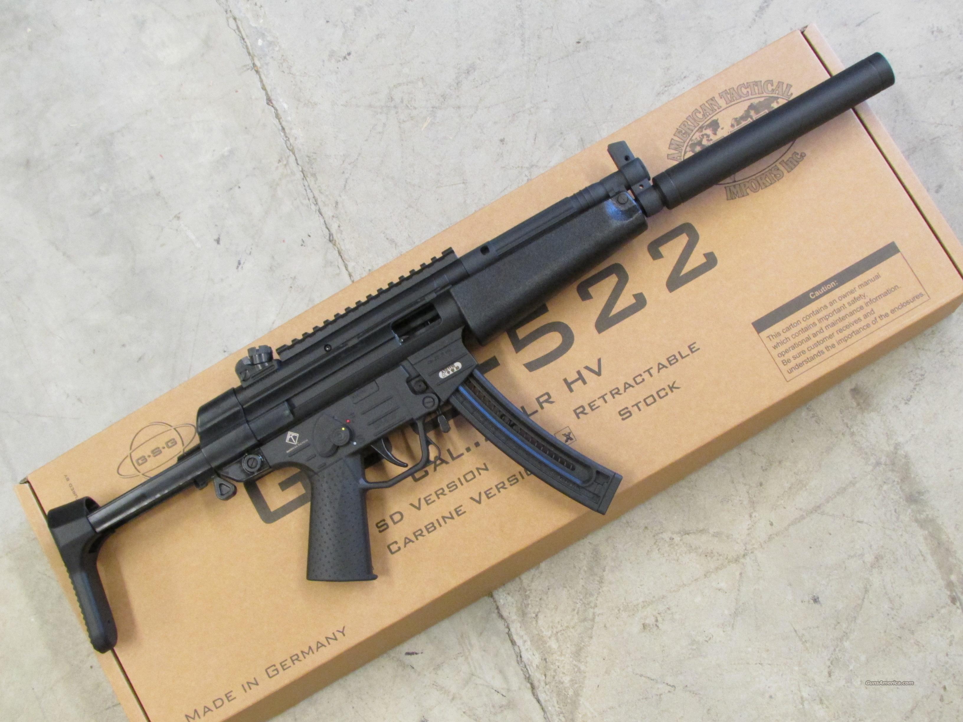 GSG-522 .22LR with 110 Round Drum Magazine (MP5... for sale