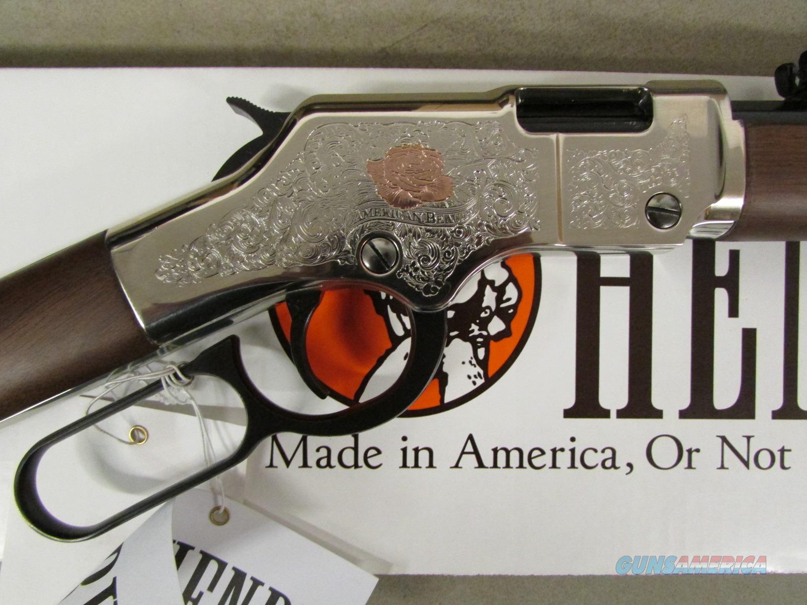 Henry American Beauty Lever Action ... for sale at Gunsamerica.com ...