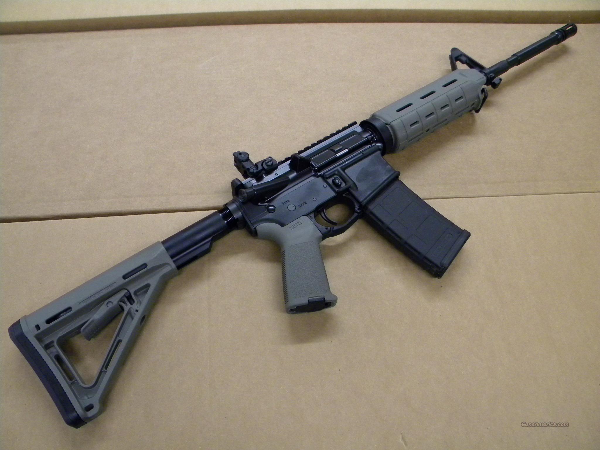 Bushmaster MOE Olive Drab Green AR-... for sale at Gunsamerica.com ...