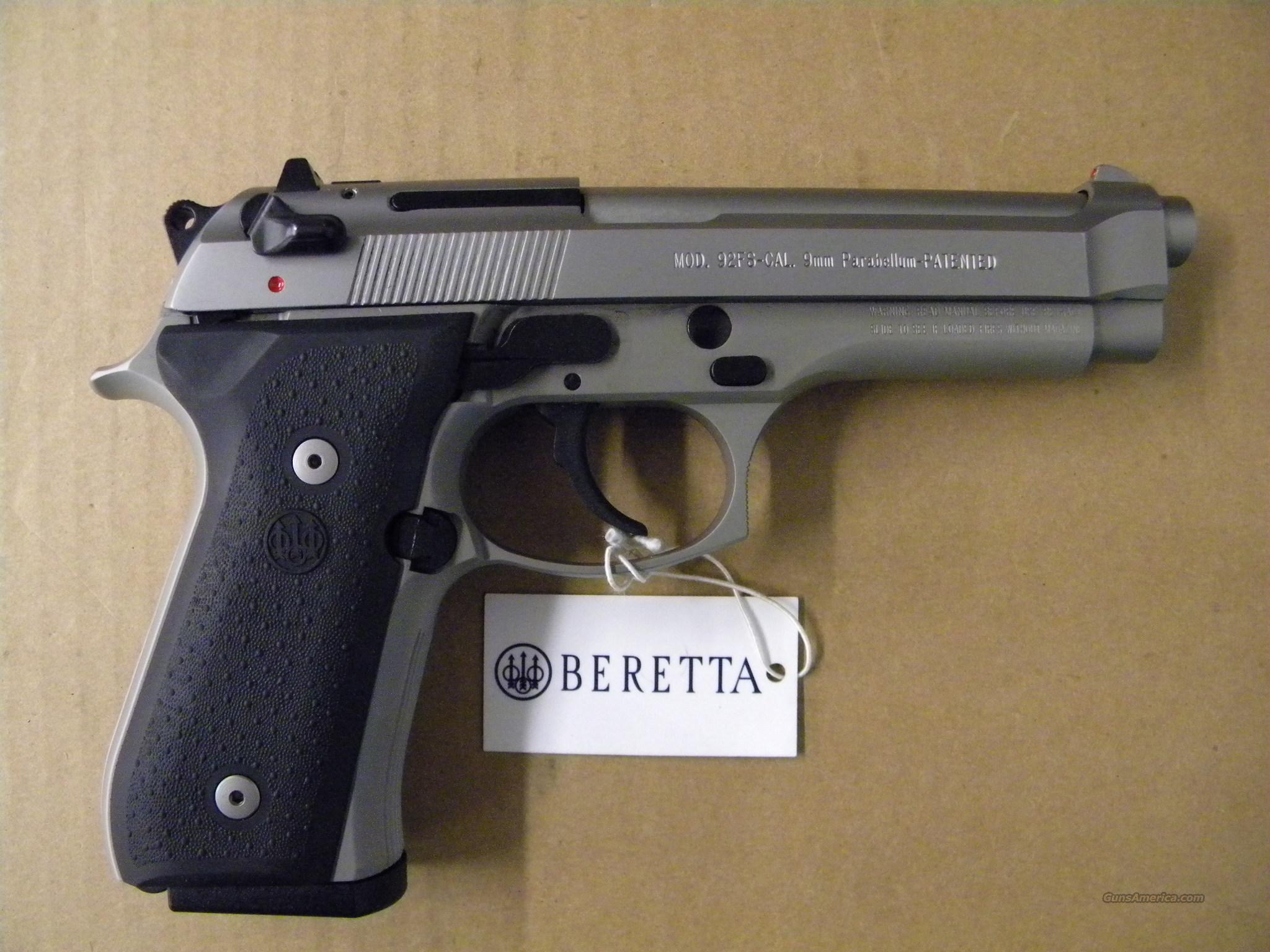 Beretta 92FS Inox (Stainless) 9mm for sale at Gunsamerica.com: 979238449