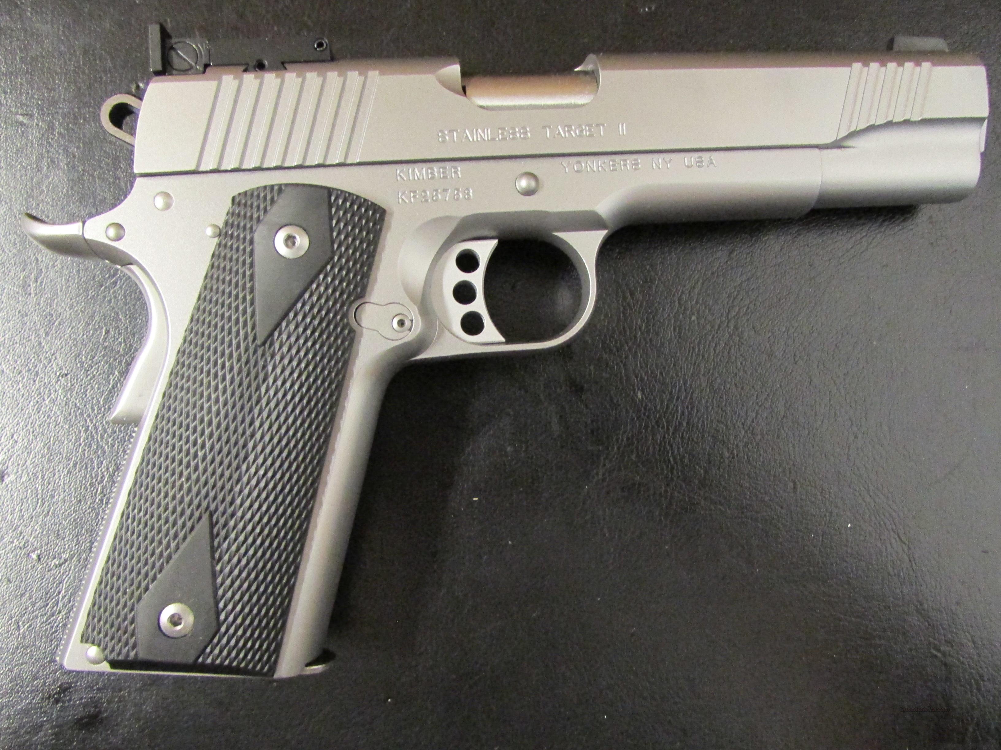 Kimber Stainless Target II 1911 9mm Luger/PARA.... for sale