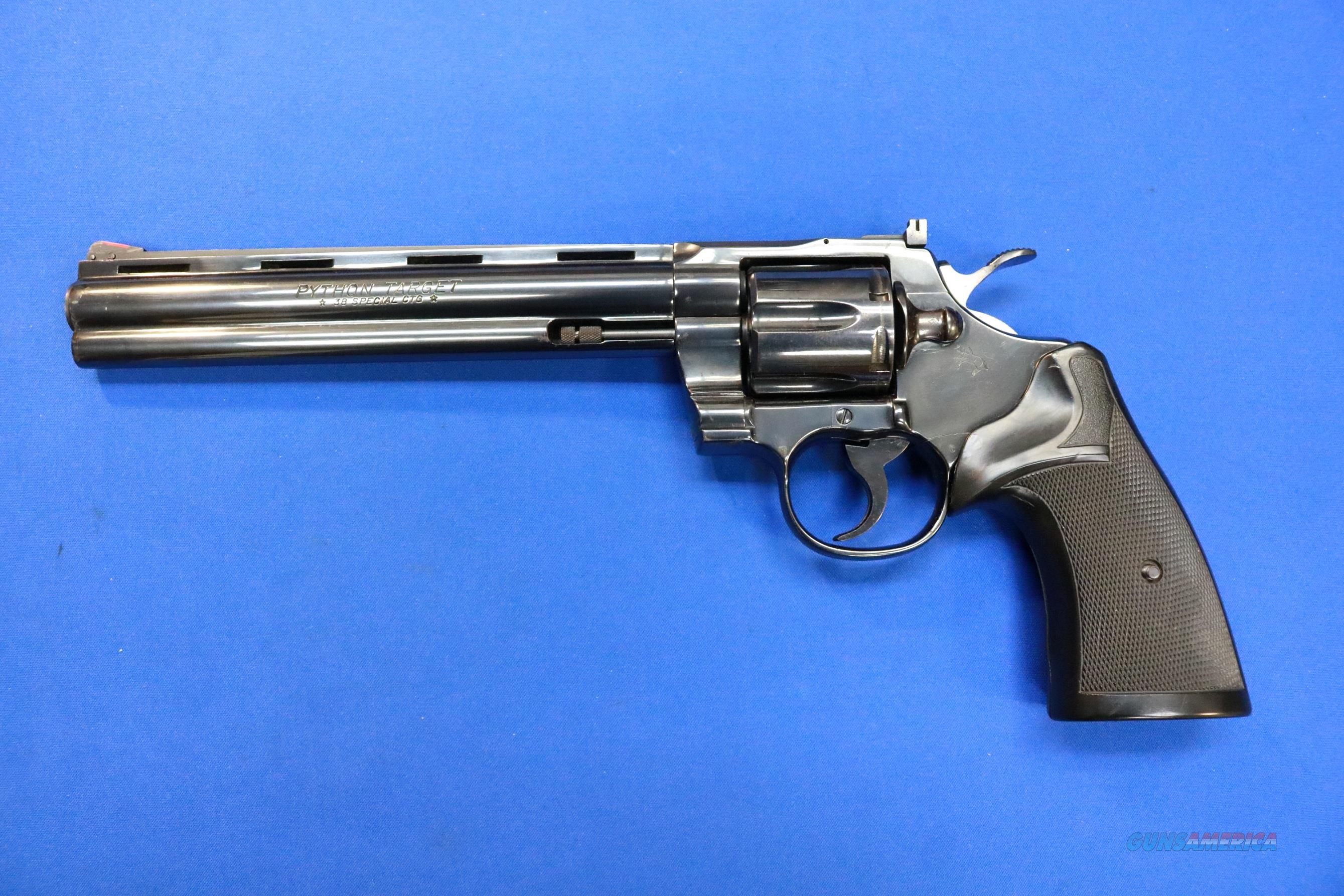 COLT PYTHON TARGET .38 SPECIAL 8&quot; B... for sale at Gunsamerica.com ...