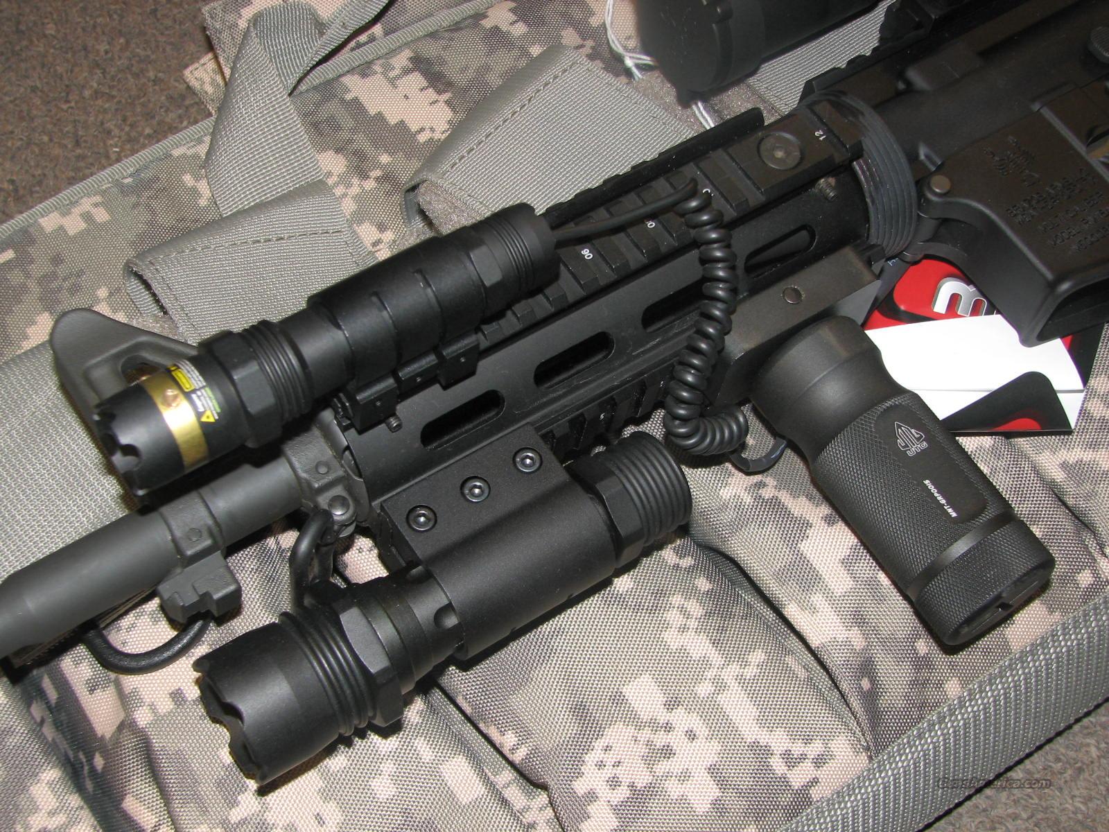 BRAZOS ARMS SCORPION AR-15 w/ SUREFIRE & GREEN ... for sale