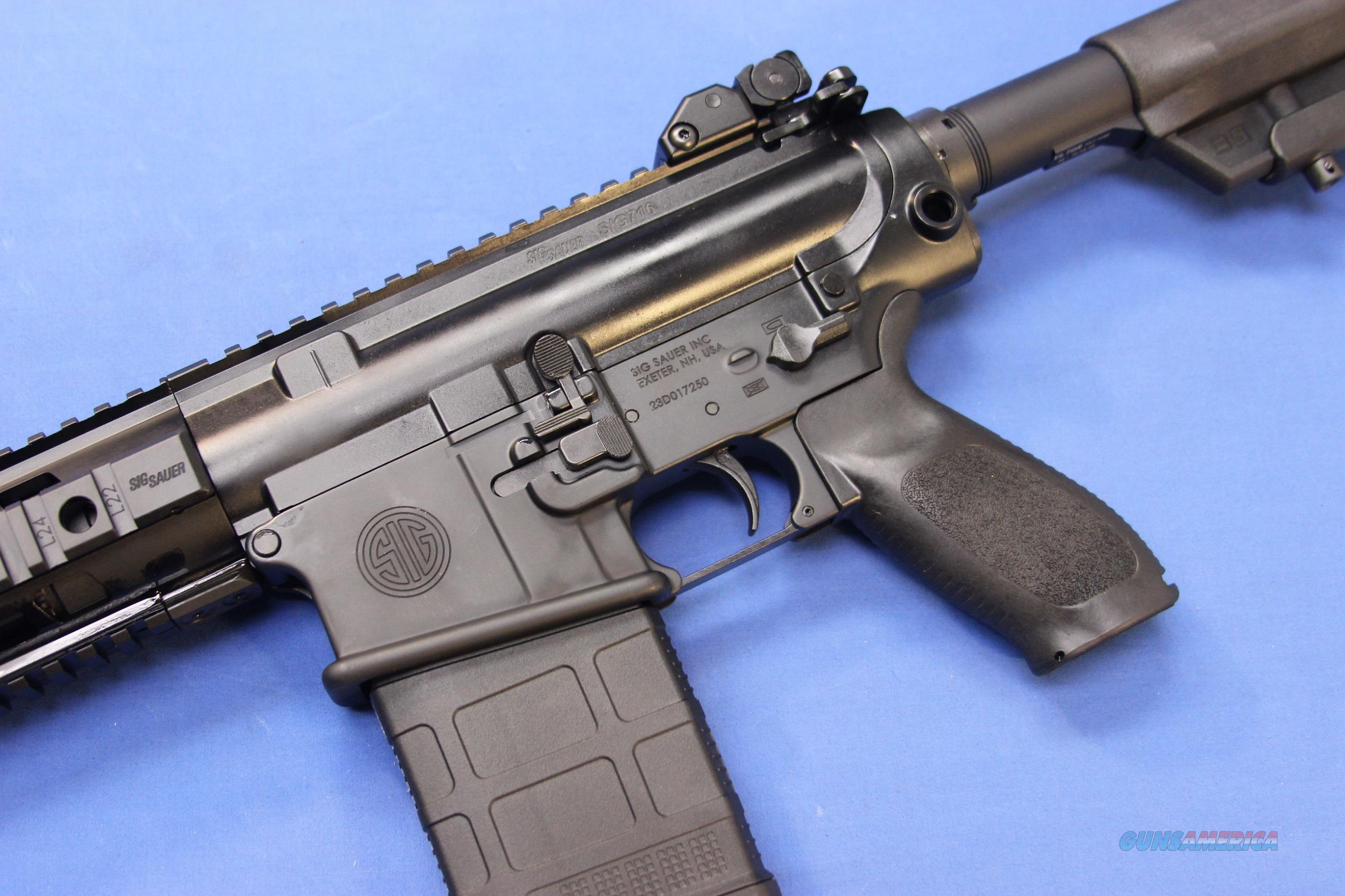 SIG SAUER 716 PATROL RIFLE 7.62 NAT... for sale at Gunsamerica.com ...