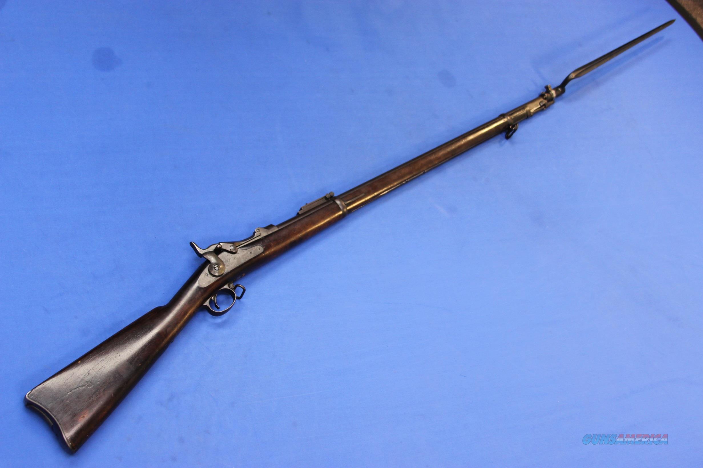 U.S. SPRINGFIELD 1873 TRAPDOOR .45-70 w/ ROD BA... for sale
