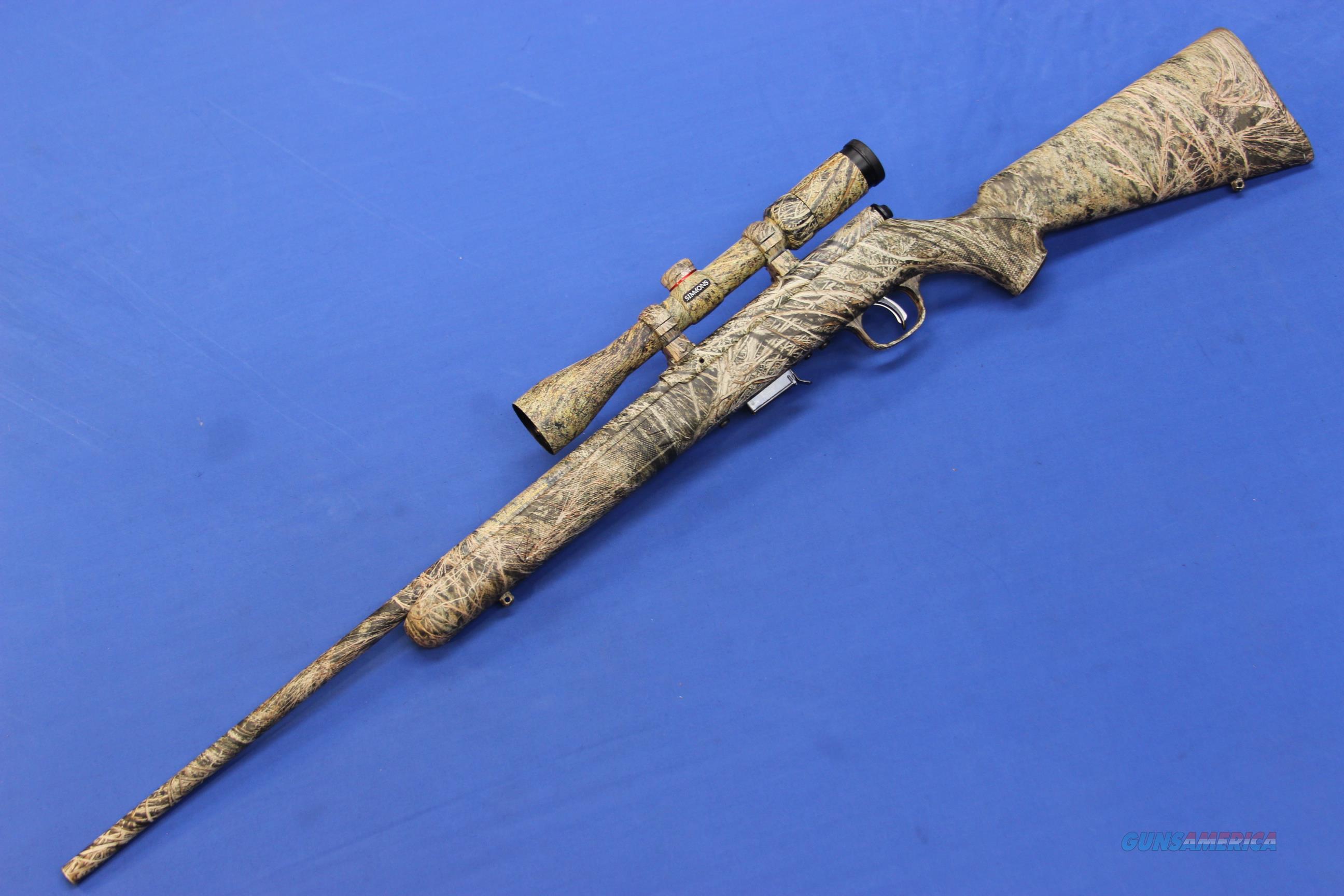 SAVAGE M93 CAMO .22 WMR w/ SCOPE for sale at Gunsamerica.com: 910751034