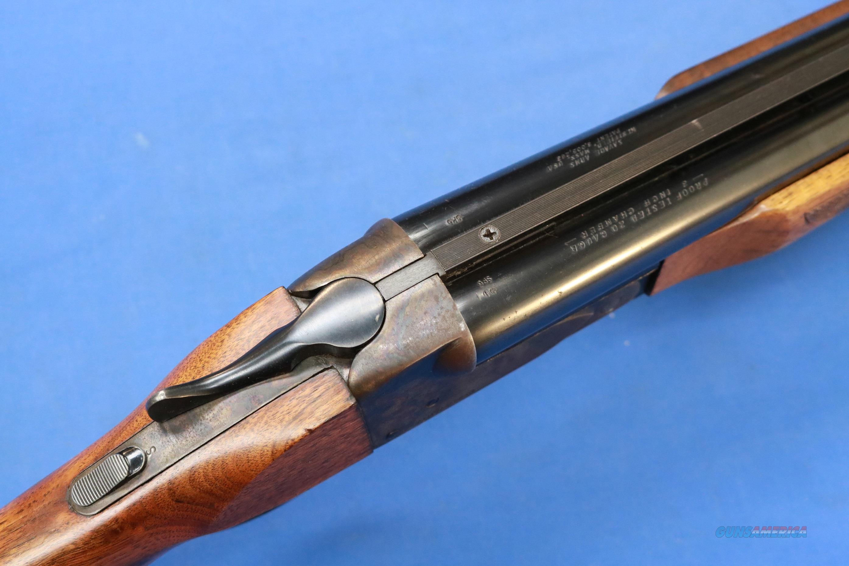 SAVAGE FOX MODEL B SIDE-by-SIDE 20 ... for sale at Gunsamerica.com ...