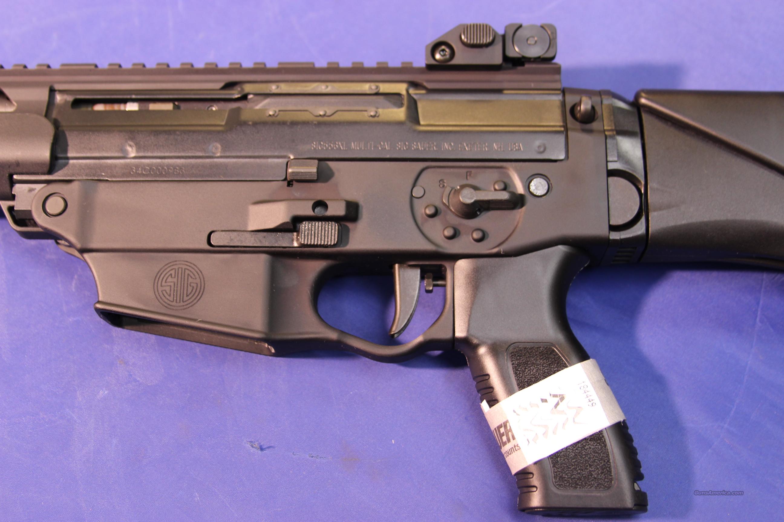 SIG SAUER 5.56 NATO PATROL RIFLE – ... for sale at Gunsamerica.com ...