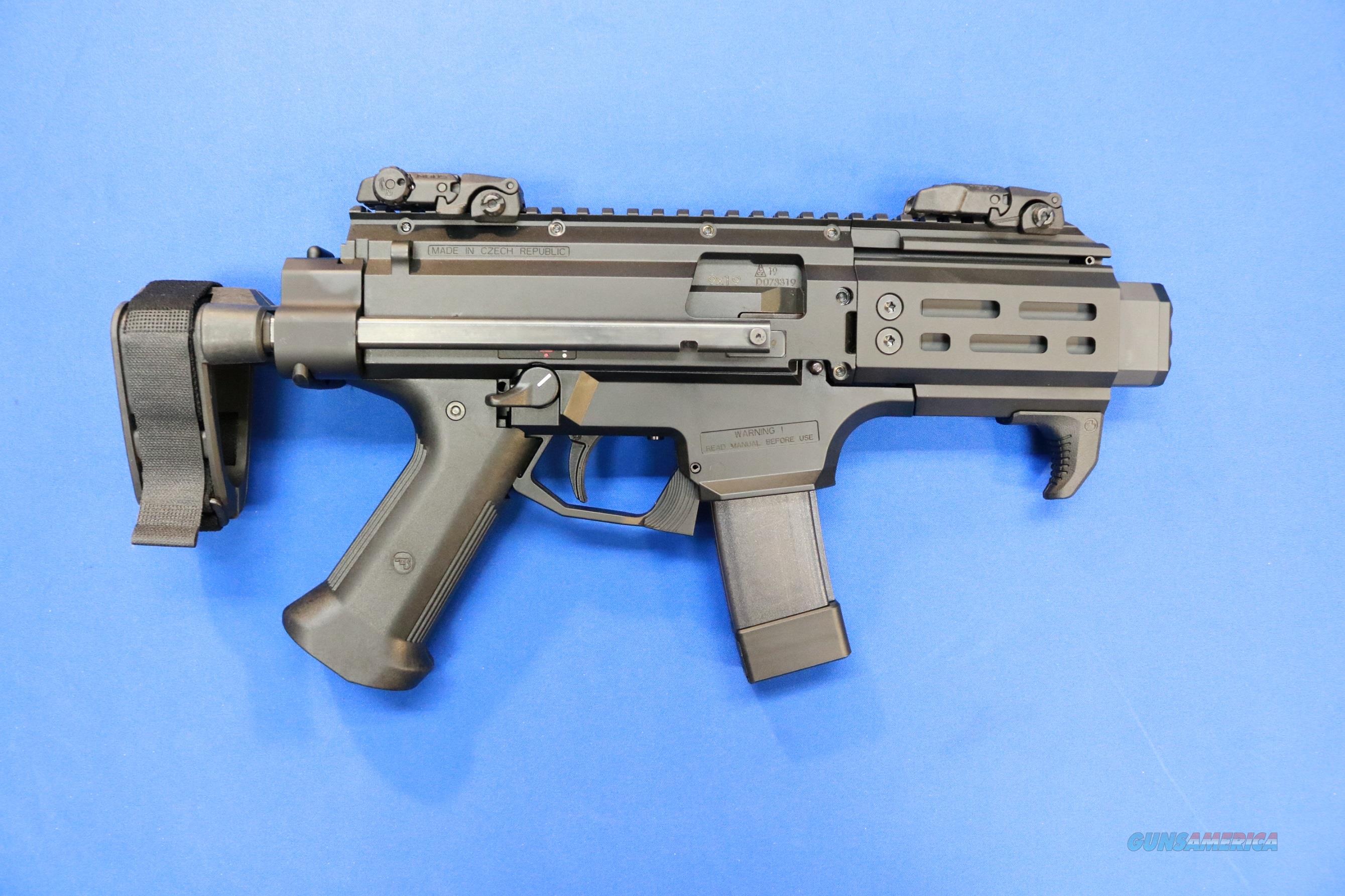 CZ SCORPION EVO 3 S2 9mm PISTOL w/BRACE - NEW I... for sale