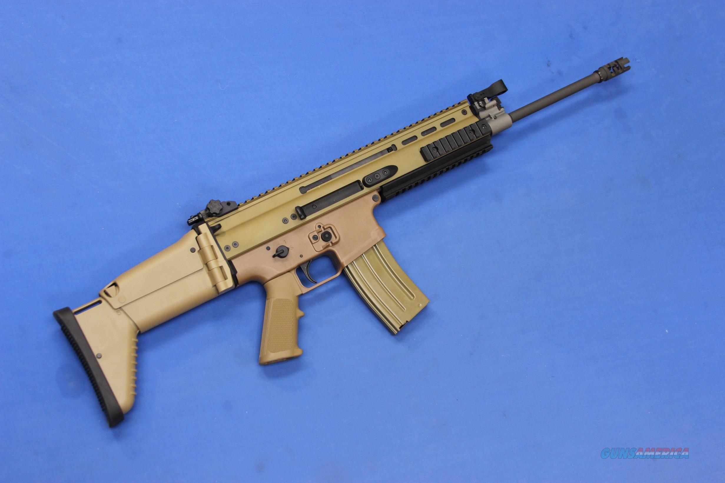 FNH BELGIUM FN SCAR 16S FDE 5.56 NA... for sale at Gunsamerica.com ...