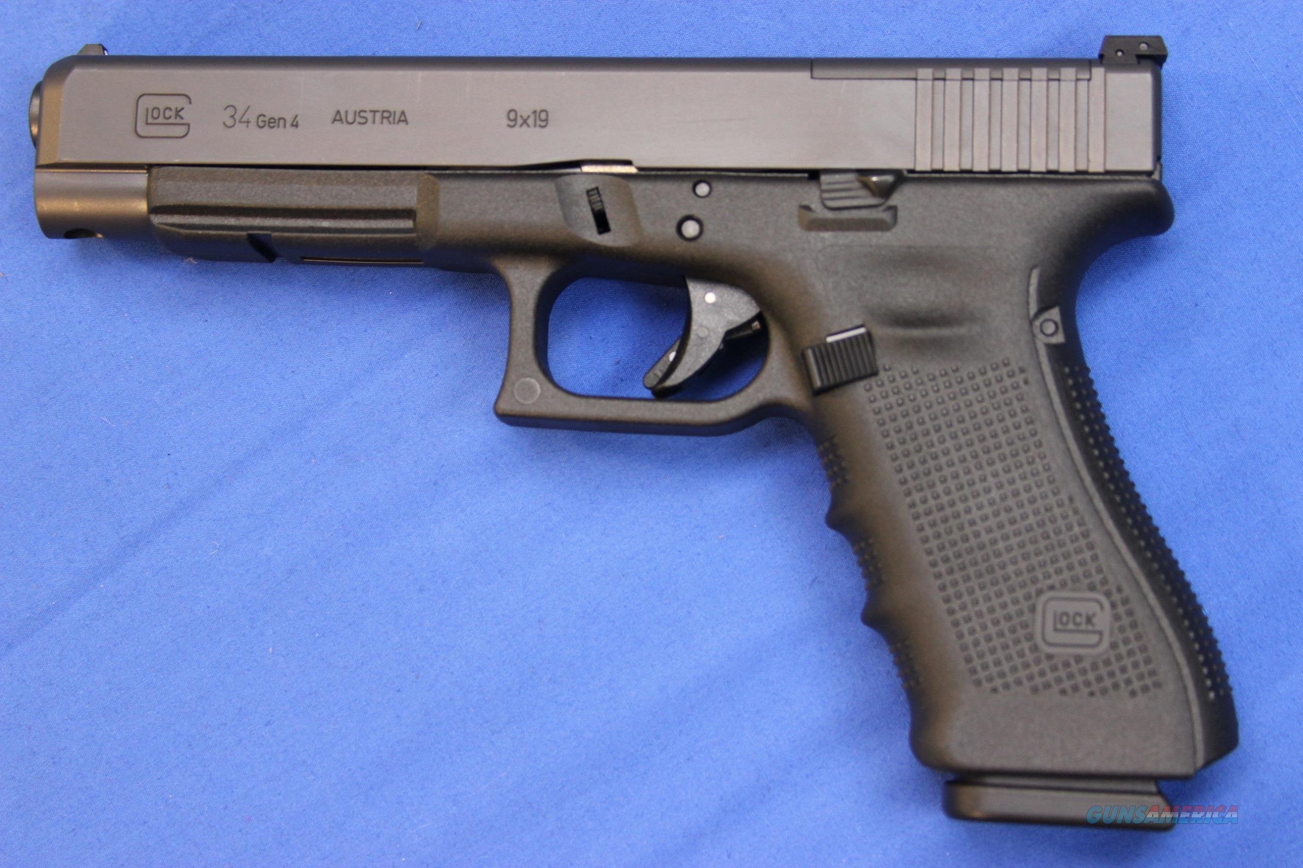 GLOCK 34 GEN 4 9MM MOS - NEW! for sale at Gunsamerica.com: 936985928