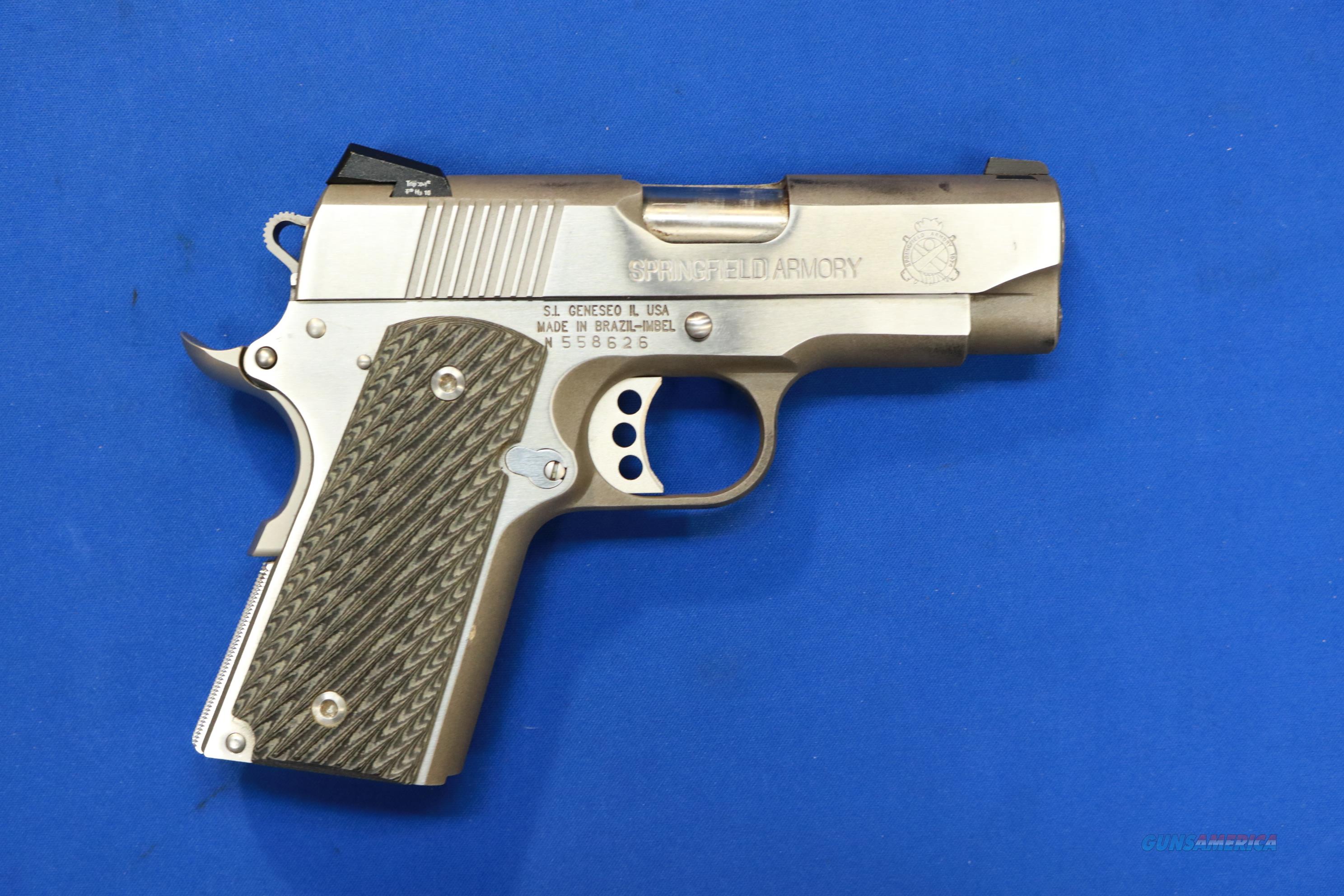 SPRINGFIELD 1911 ULTRA COMPACT STAI... for sale at Gunsamerica.com ...