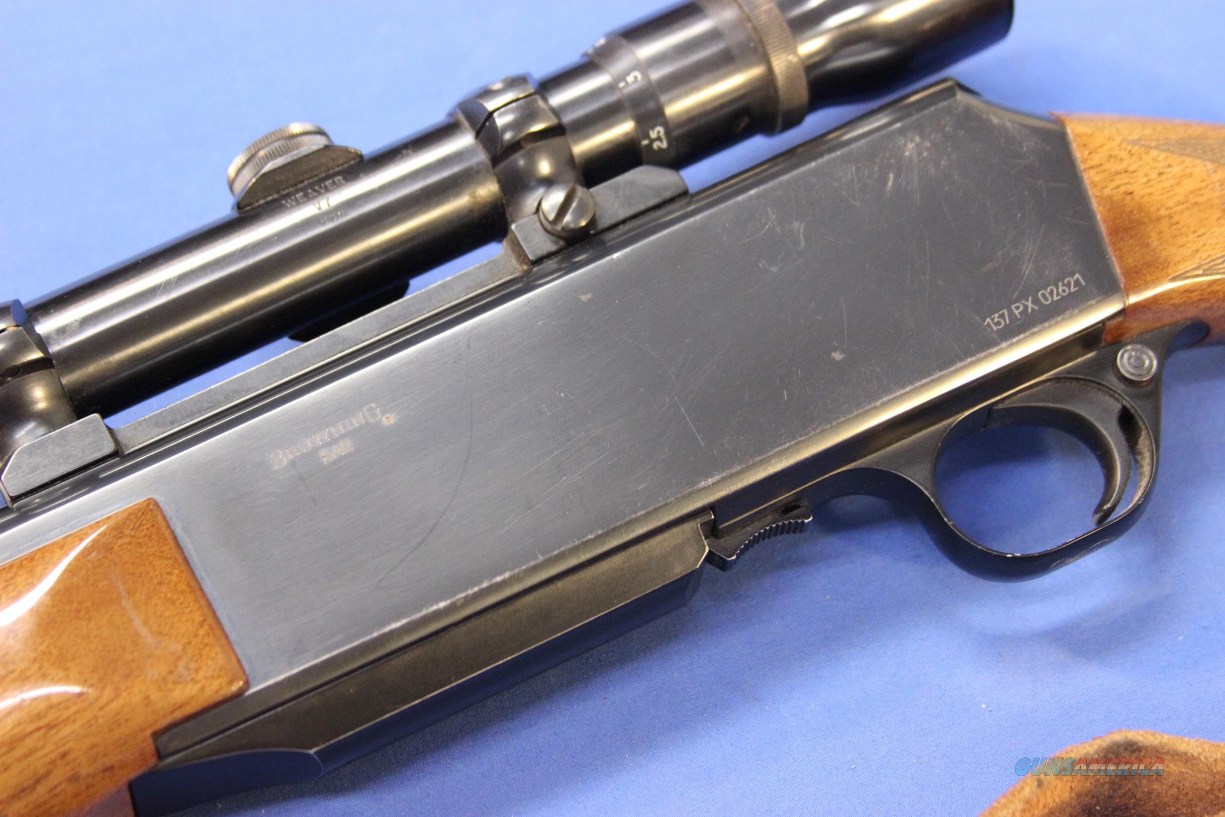 BELGIAN BROWNING BAR .270 WIN w/ WEAVER SCOPE for sale