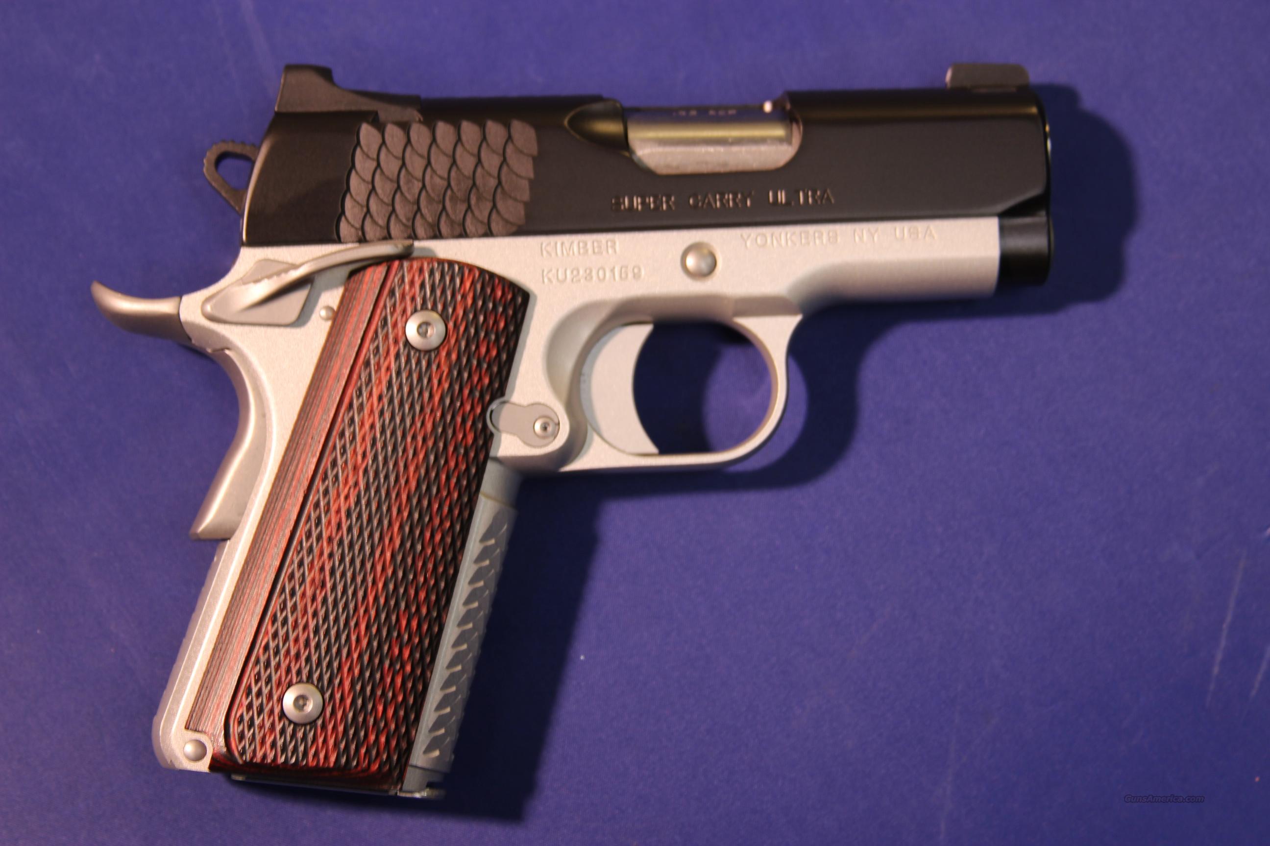 KIMBER 1911 SUPER CARRY ULTRA .45 A... for sale at Gunsamerica.com: 965966857