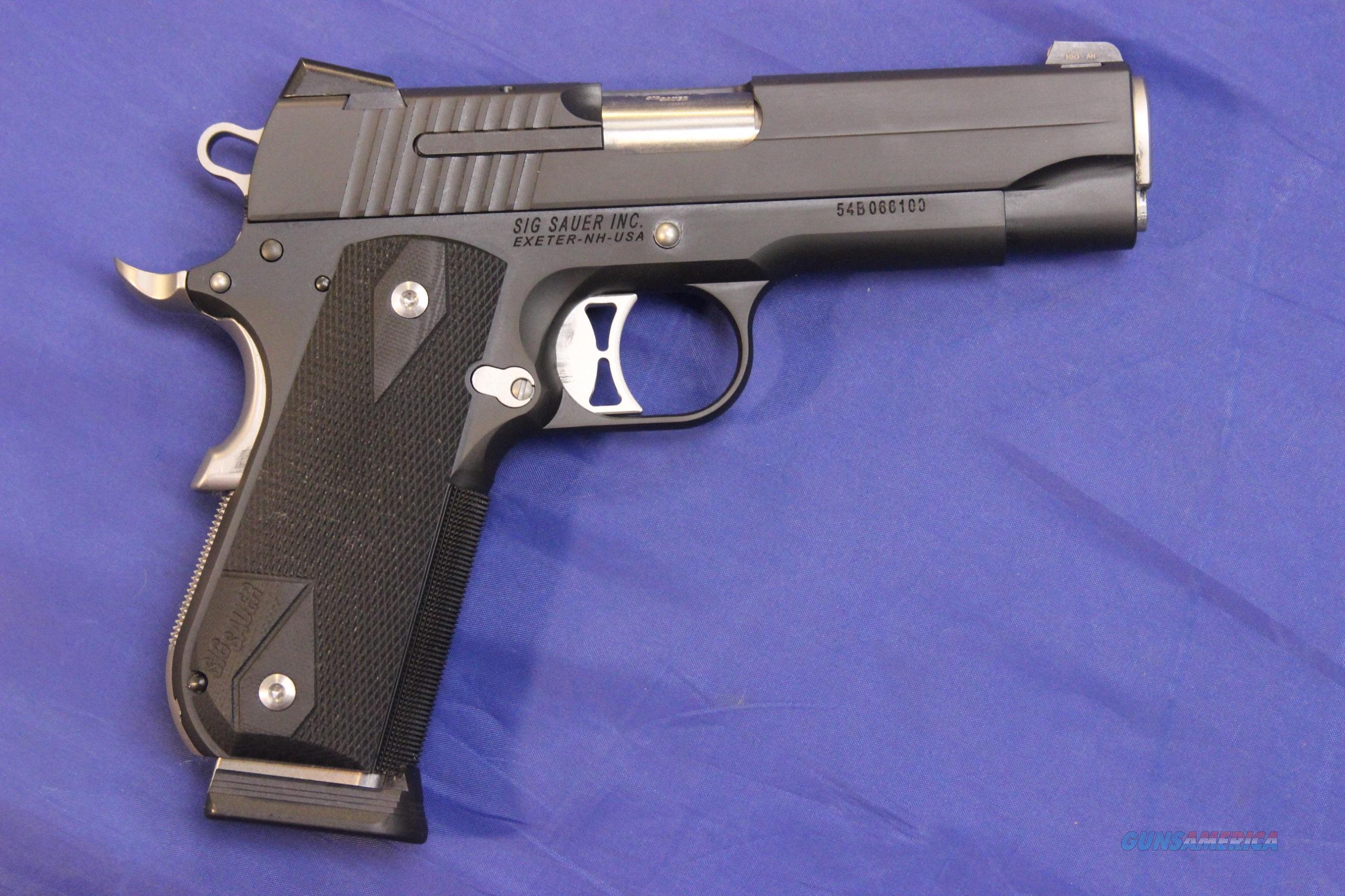 SIG SAUER 1911 FASTBACK NIGHTMARE C... for sale at Gunsamerica.com ...