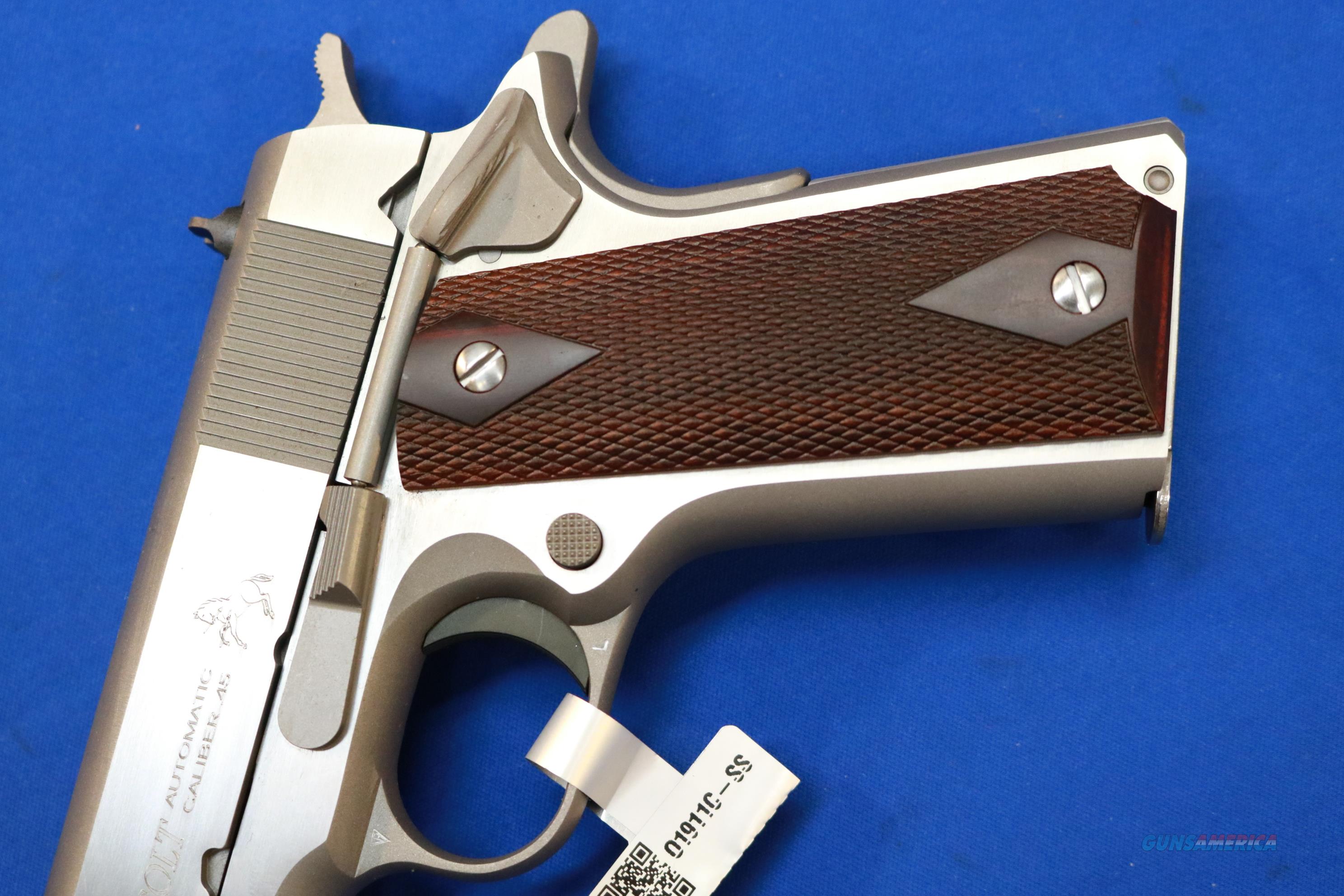 COLT 1911 GOVERNMENT CLASSIC STAINL... for sale at Gunsamerica.com ...