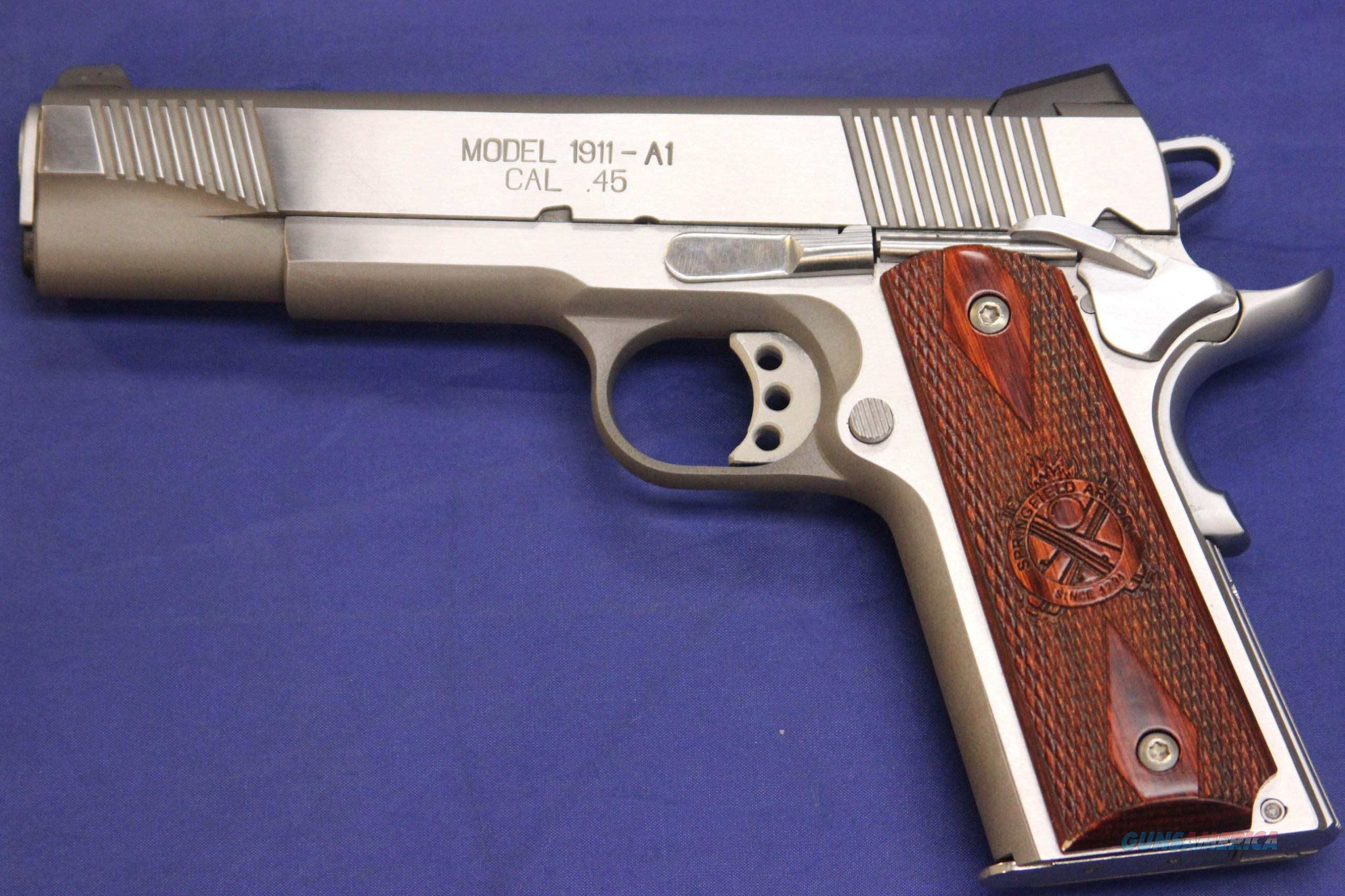 SPRINGFIELD ARMORY 1911-A1 LOADED S... for sale at Gunsamerica.com ...