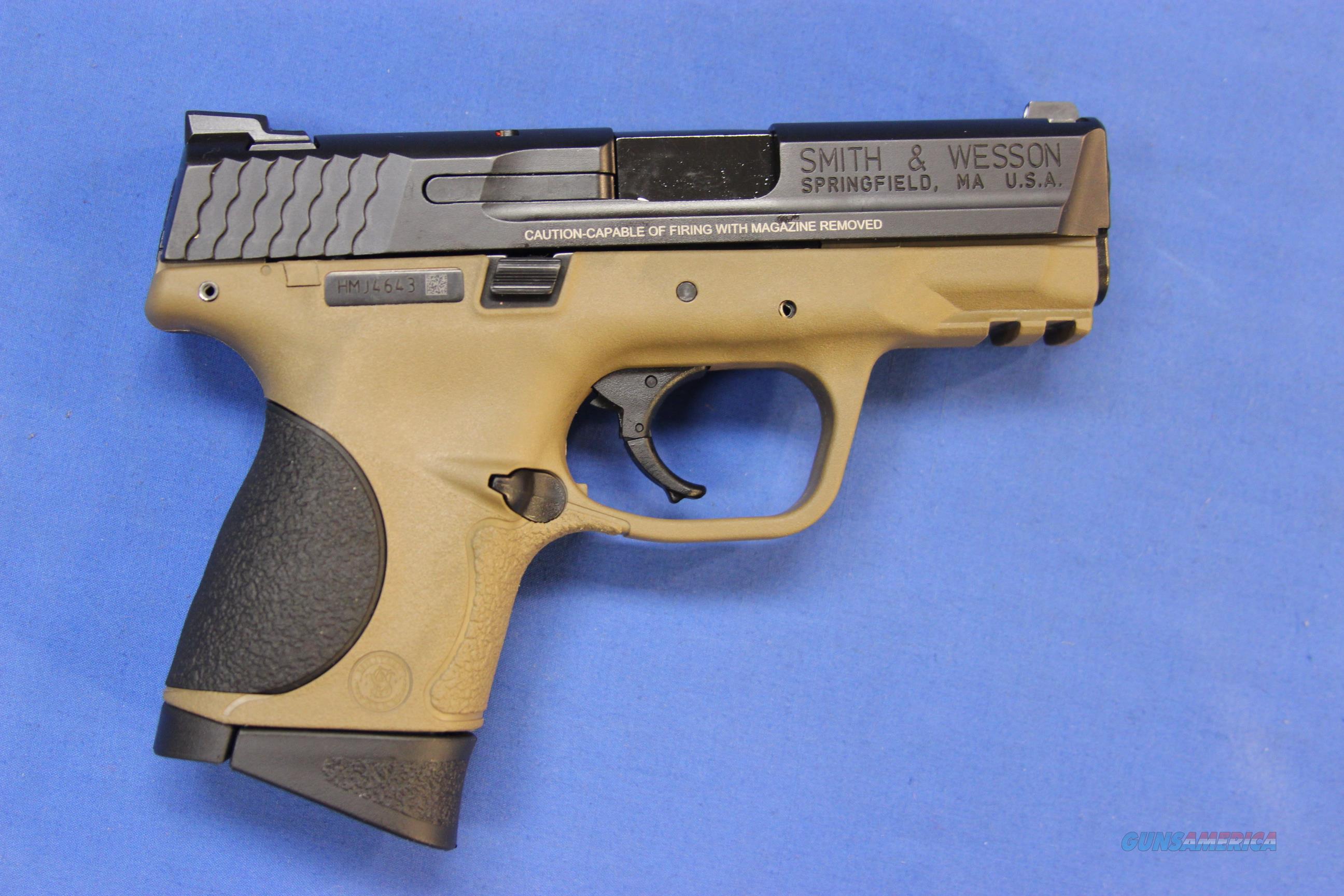 SMITH & WESSON M&P9 COMPACT FDE 9mm... for sale at Gunsamerica.com ...