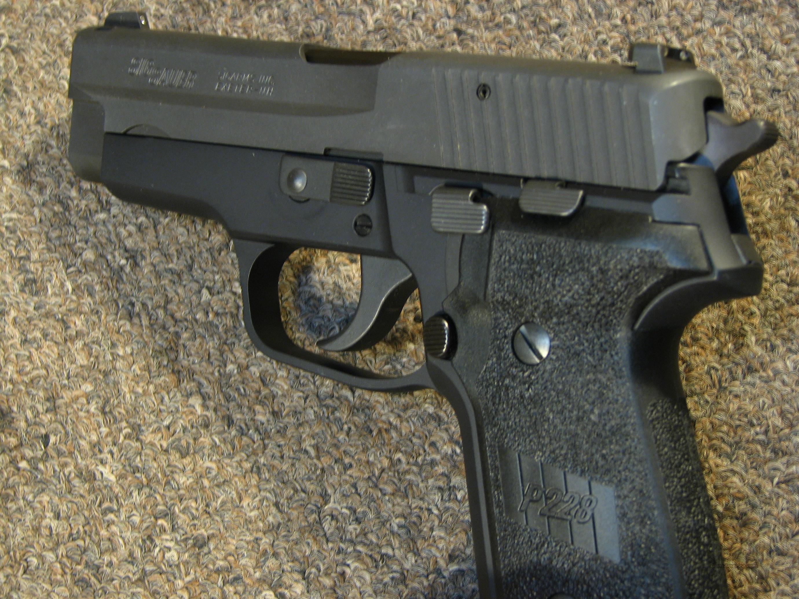 SIG SAUER P228 9MM - LIKE NEW w/ TR... for sale at Gunsamerica.com ...