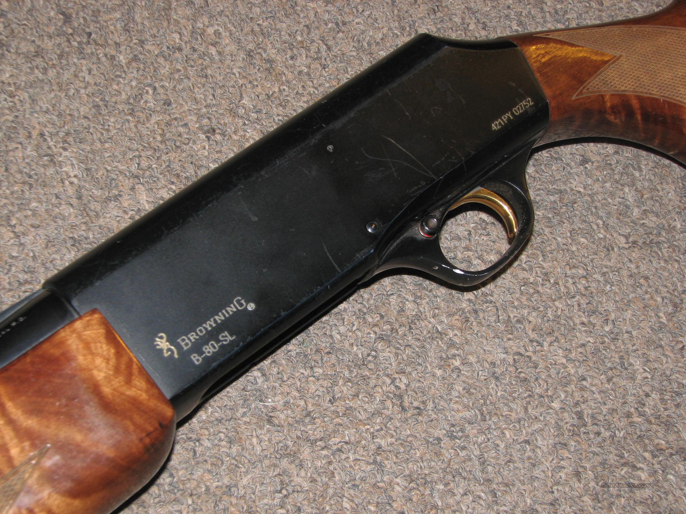 BROWNING B80 SL 12 GA for sale