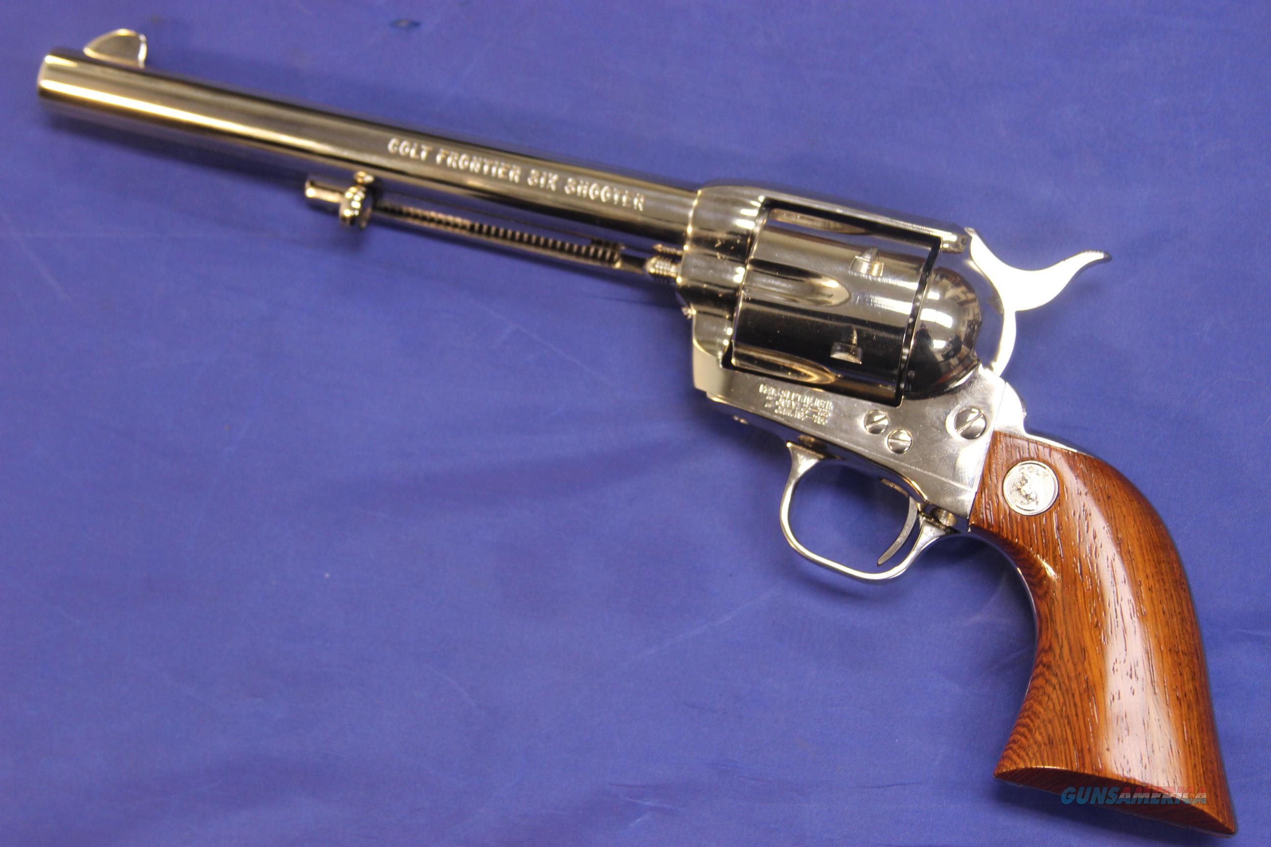 COLT FRONTIER SIX SHOOTER .44-40 NICKEL for sale