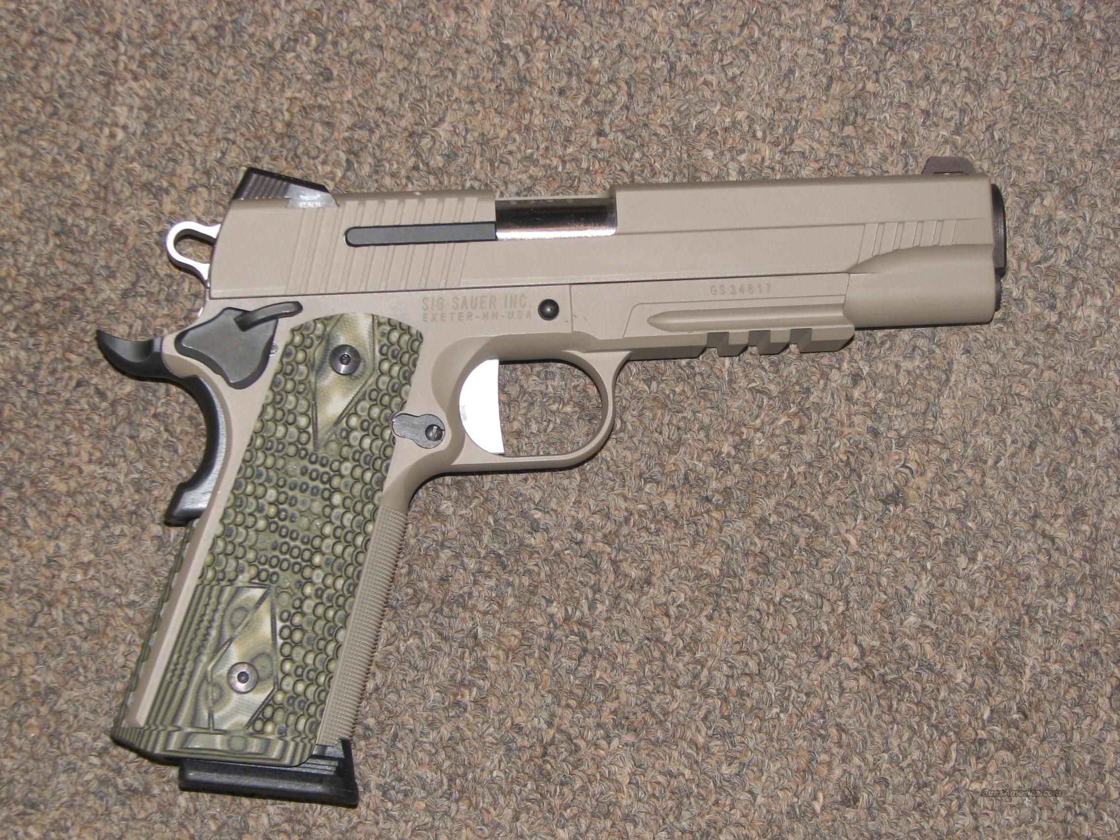 SIG SAUER SCORPION 1911 PISTOL .45 ... for sale at Gunsamerica.com: 984010708
