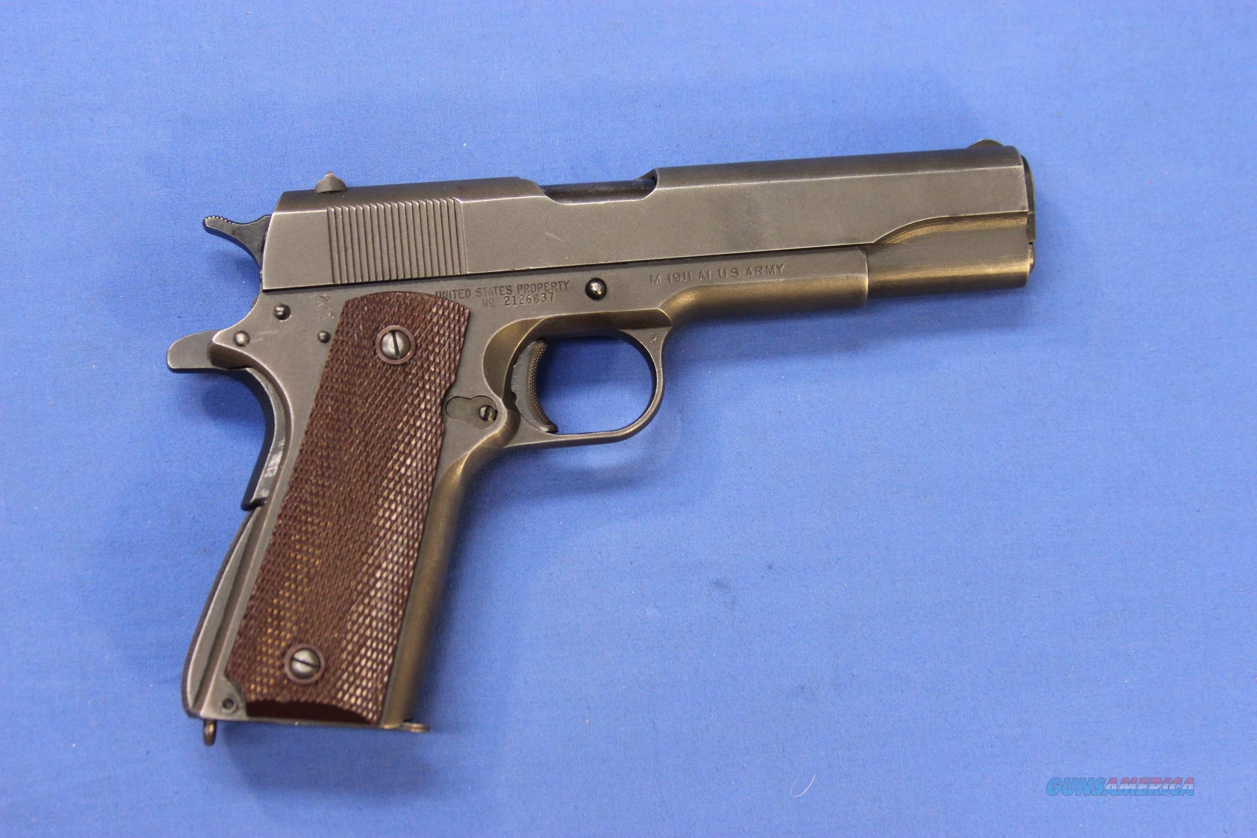 ITHACA GUN CO 1911 A1 U.S. ARMY .45... for sale at Gunsamerica.com: 986734493