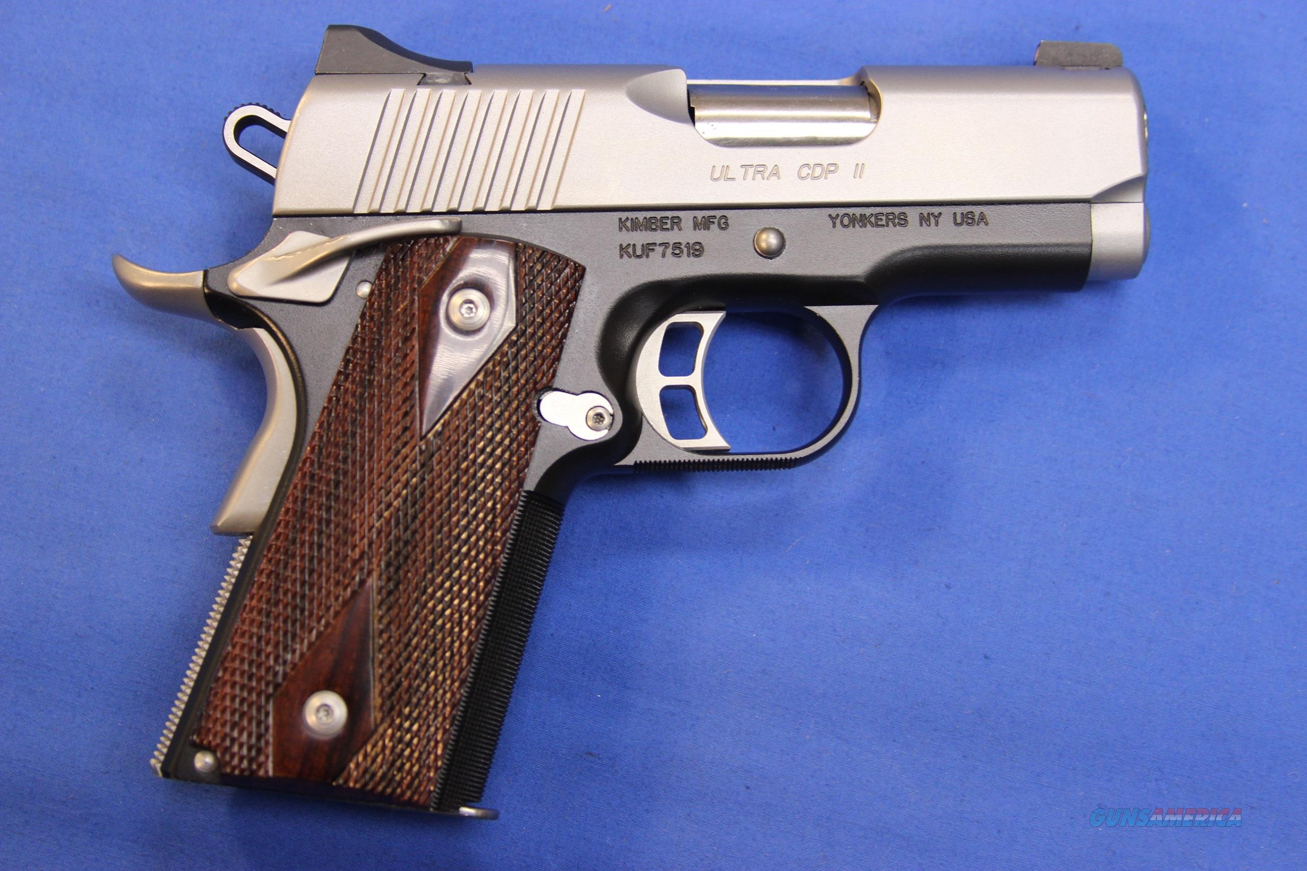 KIMBER ULTRA CDP II 9mm w/ BOX for sale at Gunsamerica.com: 989752411