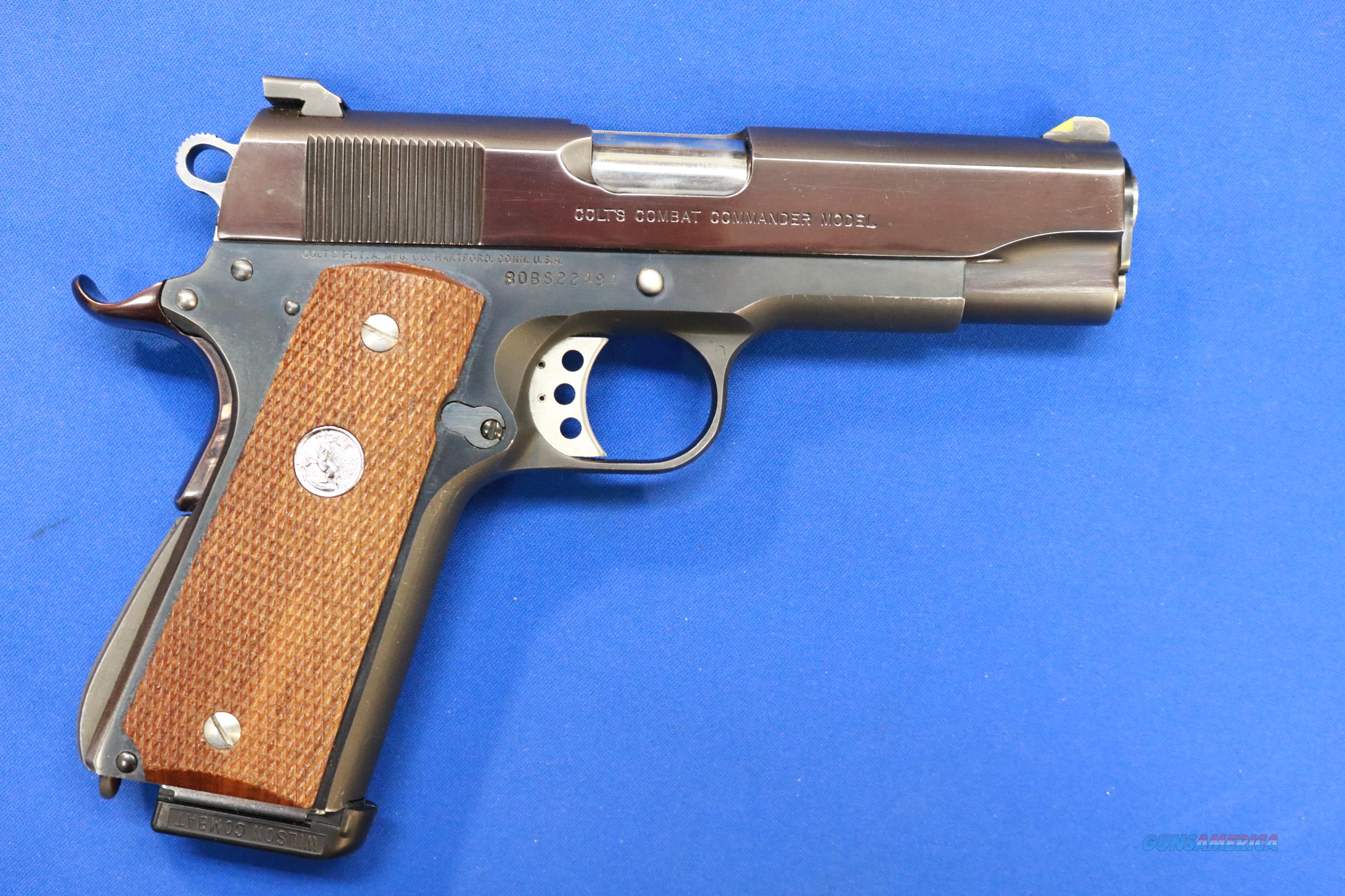 COLT 1911 COMBAT COMMANDER MODEL .4... for sale at Gunsamerica.com ...