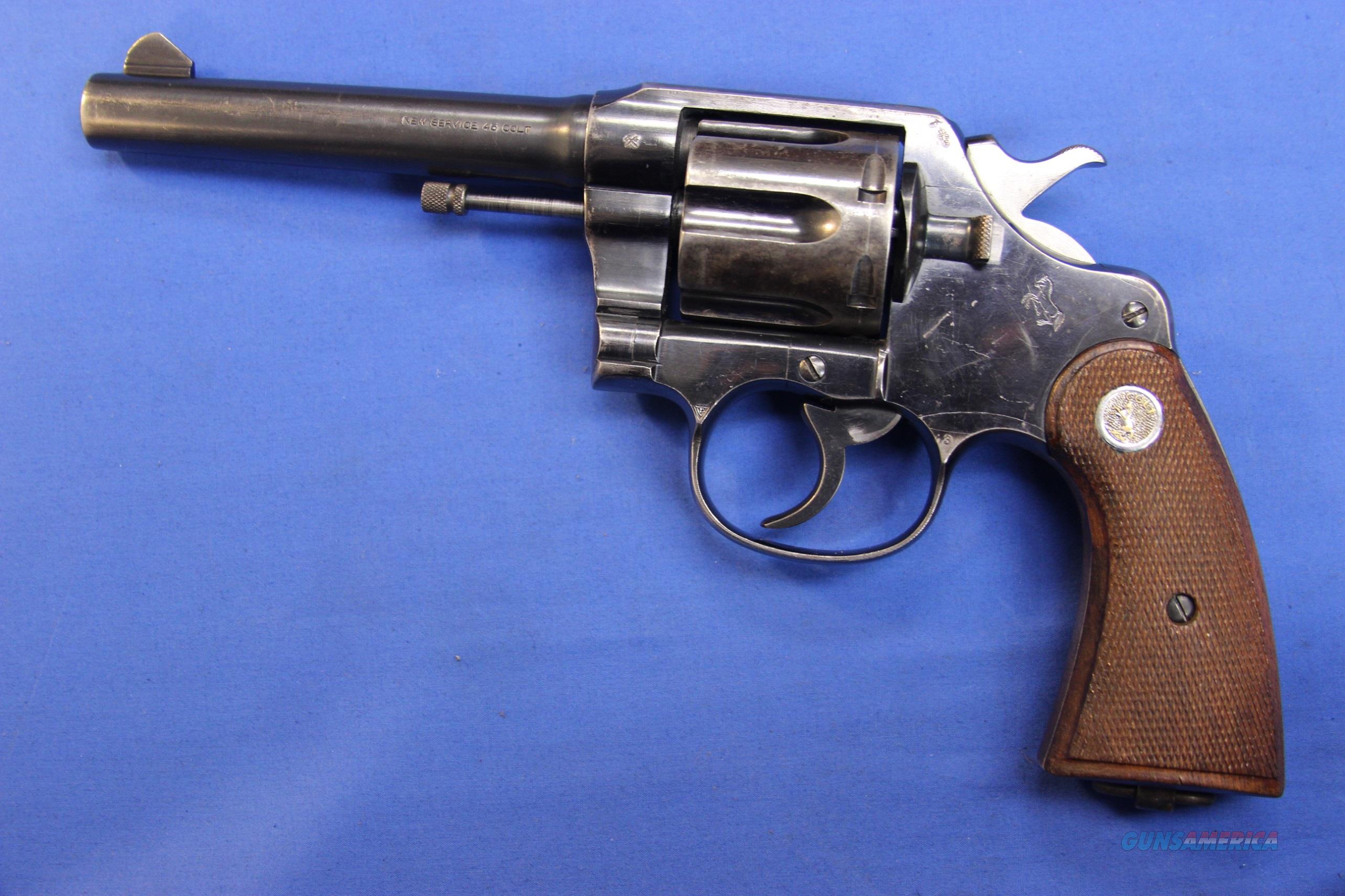 COLT NEW SERVICE MODEL .45 COLT for sale at Gunsamerica.com: 997422130