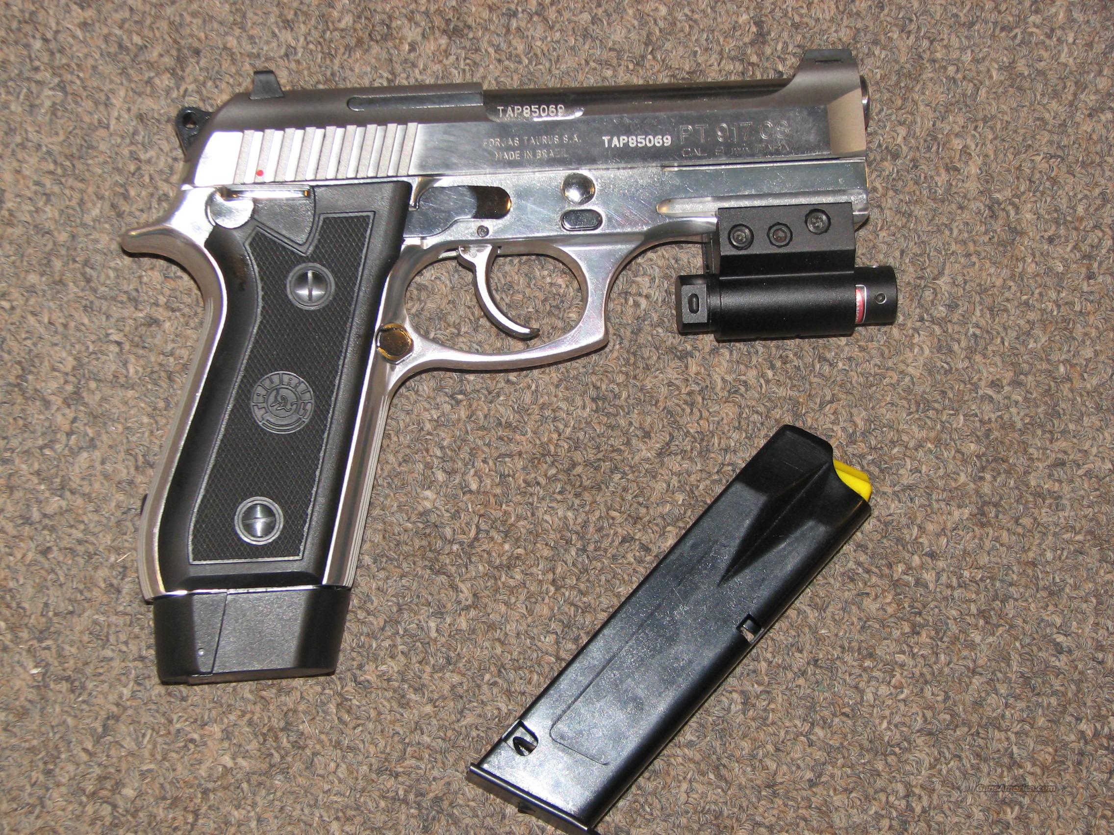 TAURUS PT 917 CS 9mm w/ LASER for sale at Gunsamerica.com: 999872632