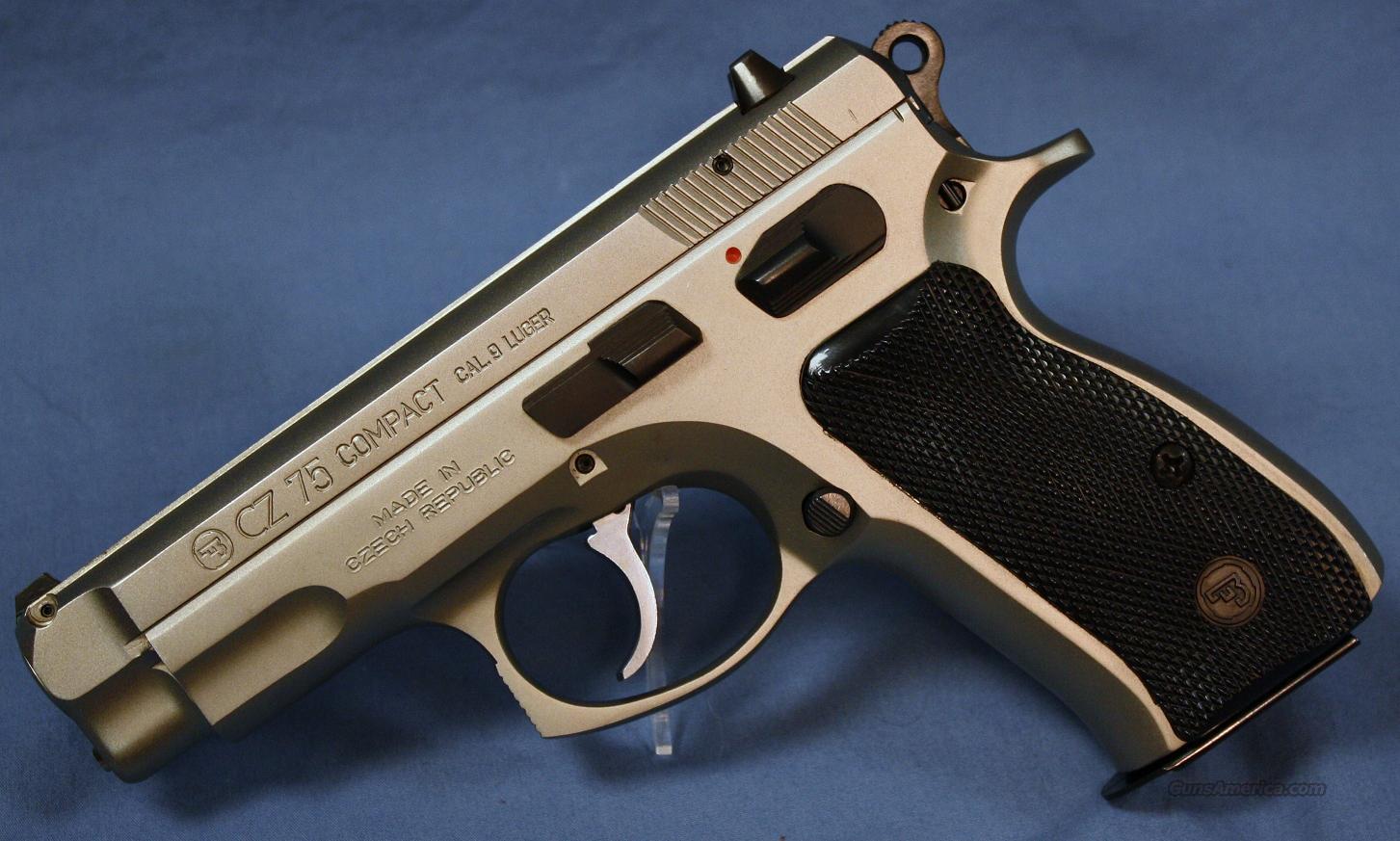 CZ Model 75 Compact Satin Nickel Semi-Automatic... for sale