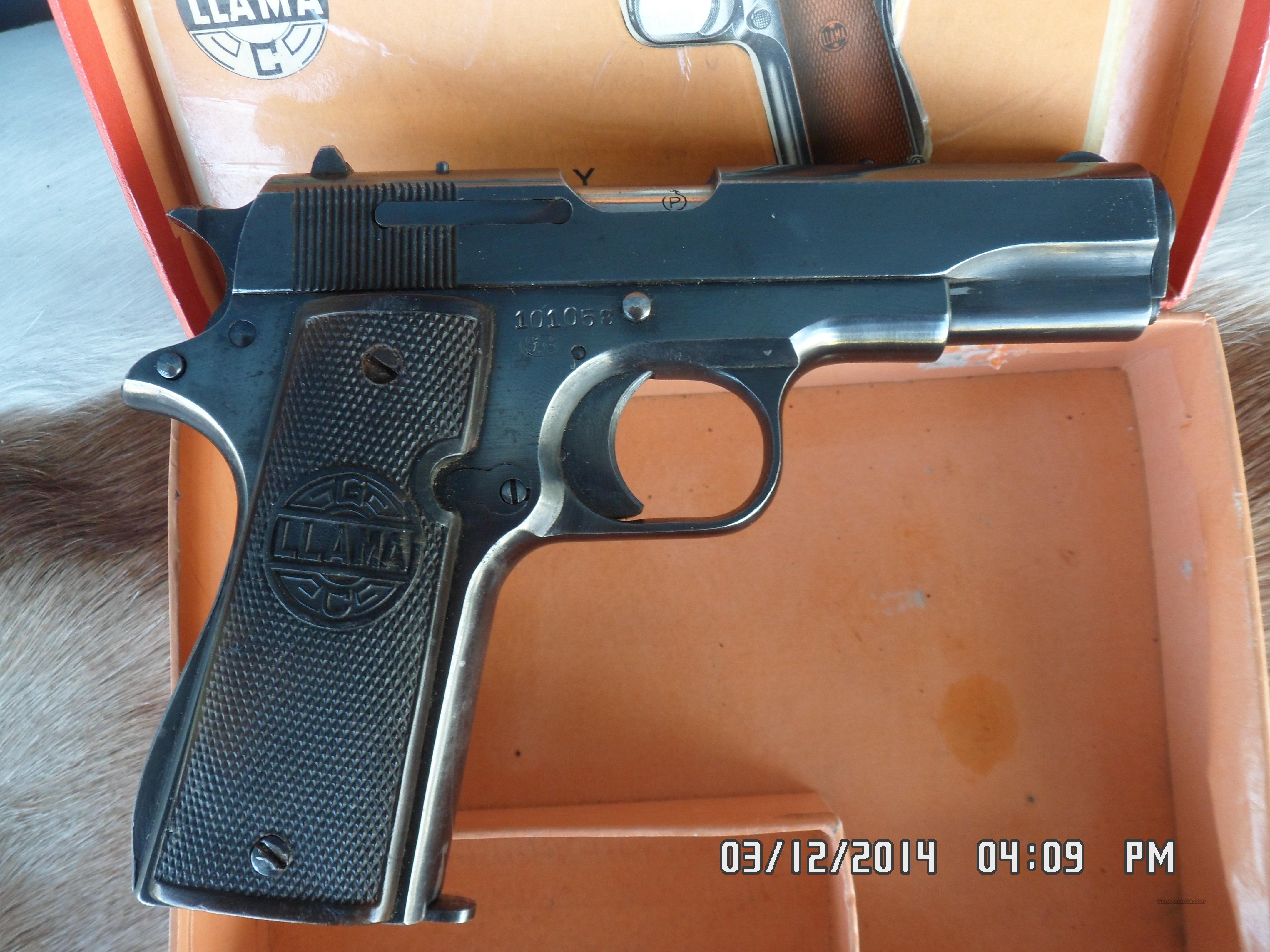 LLAMA OFFICER’S COMPACT 32 ACP PISTOL (1911 MIN... for sale