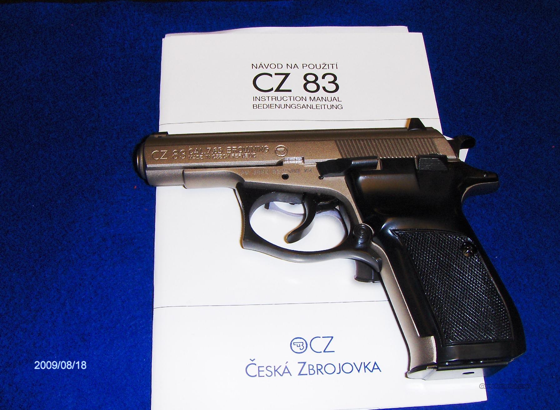 CZ Model 83 32 ACP for sale at Gunsamerica.com: 934319354